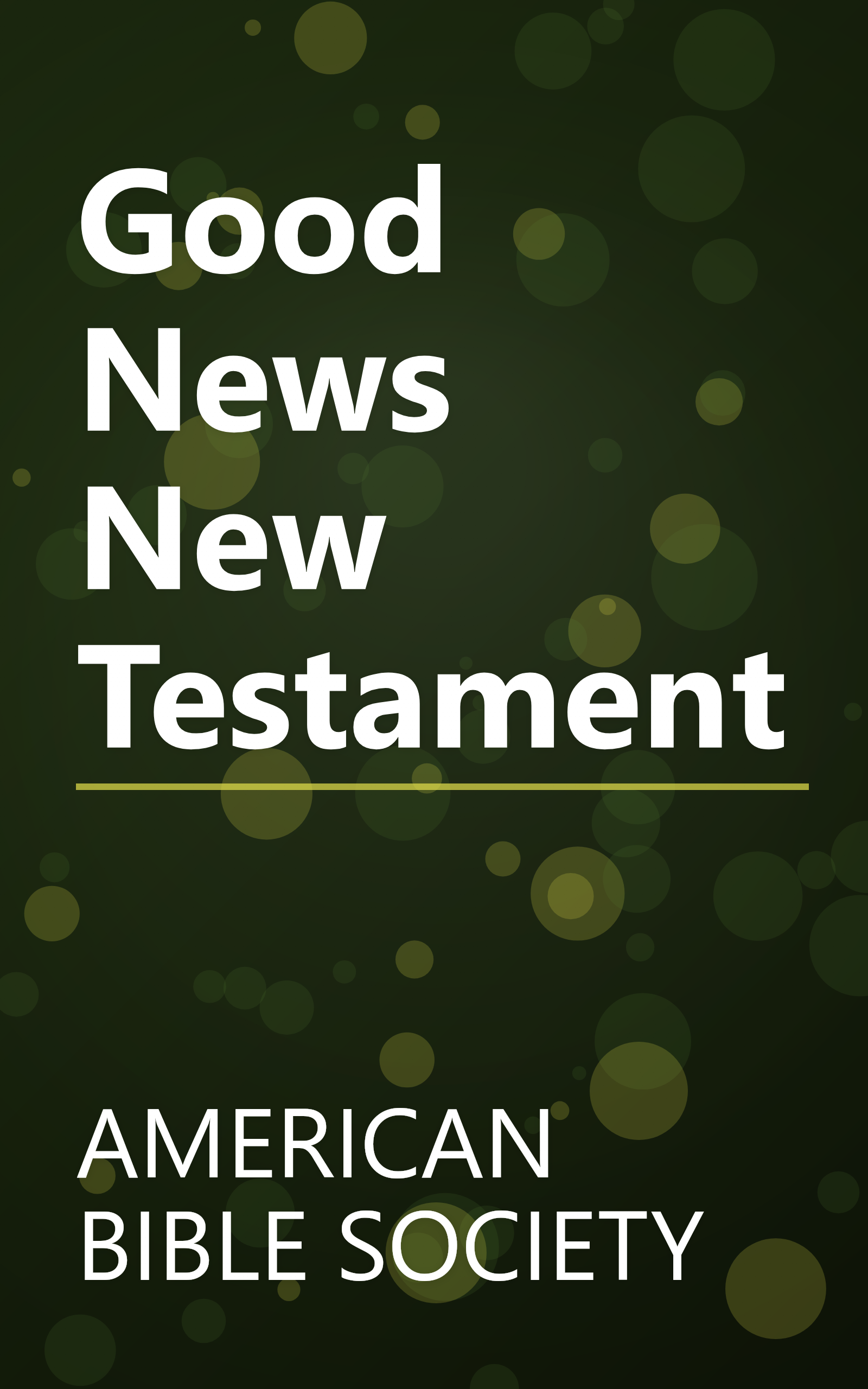 Good News New Testament book cover