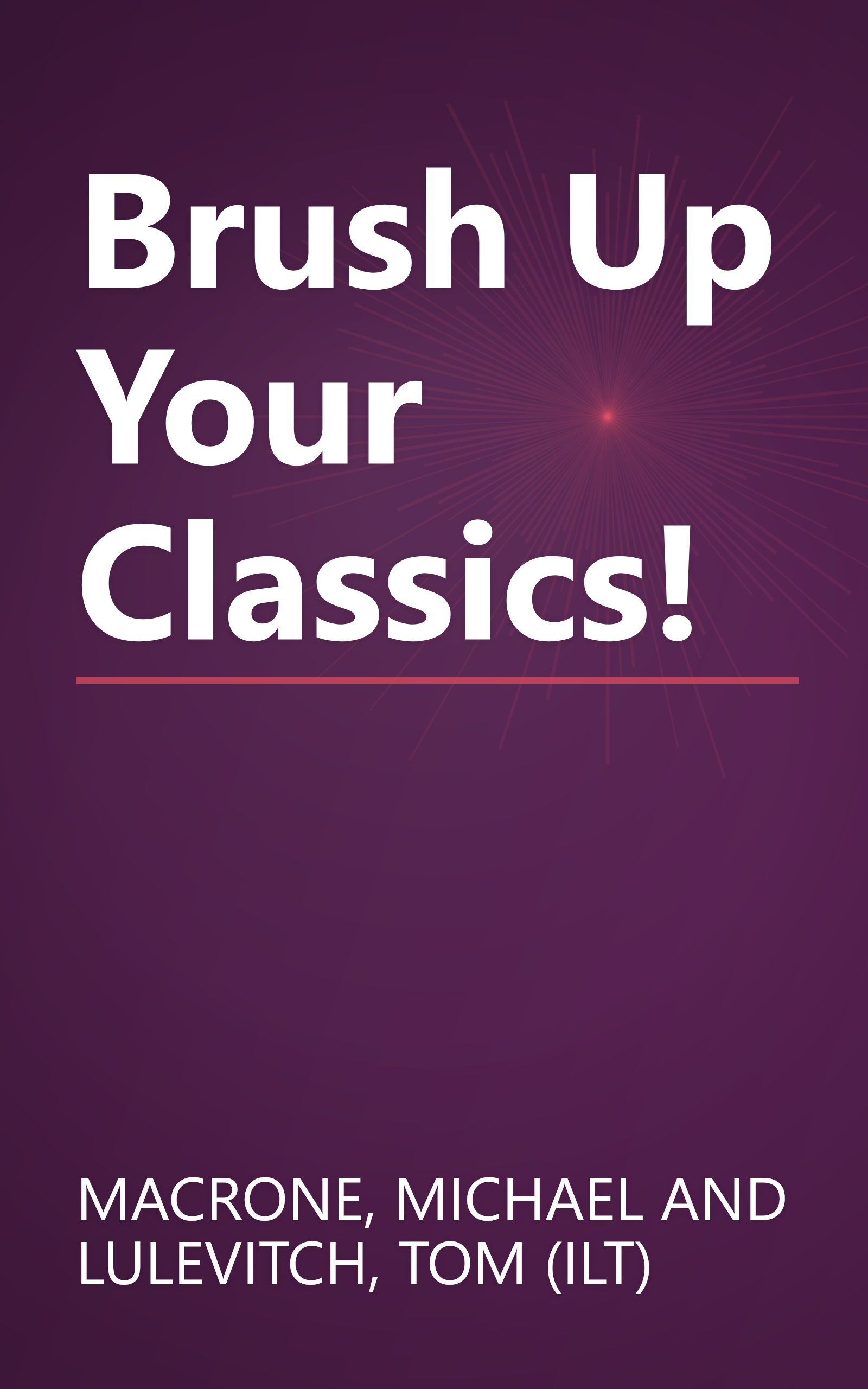 Brush Up Your Classics! book cover
