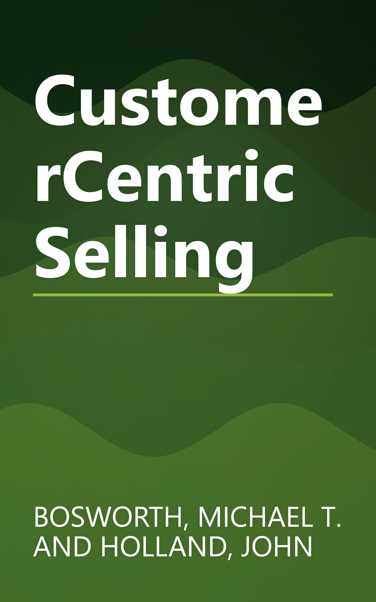 CustomerCentric Selling book cover