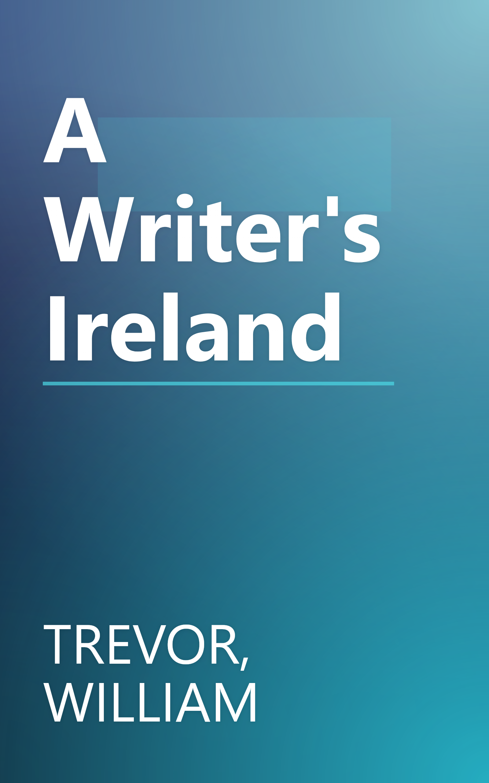 A Writer's Ireland book cover