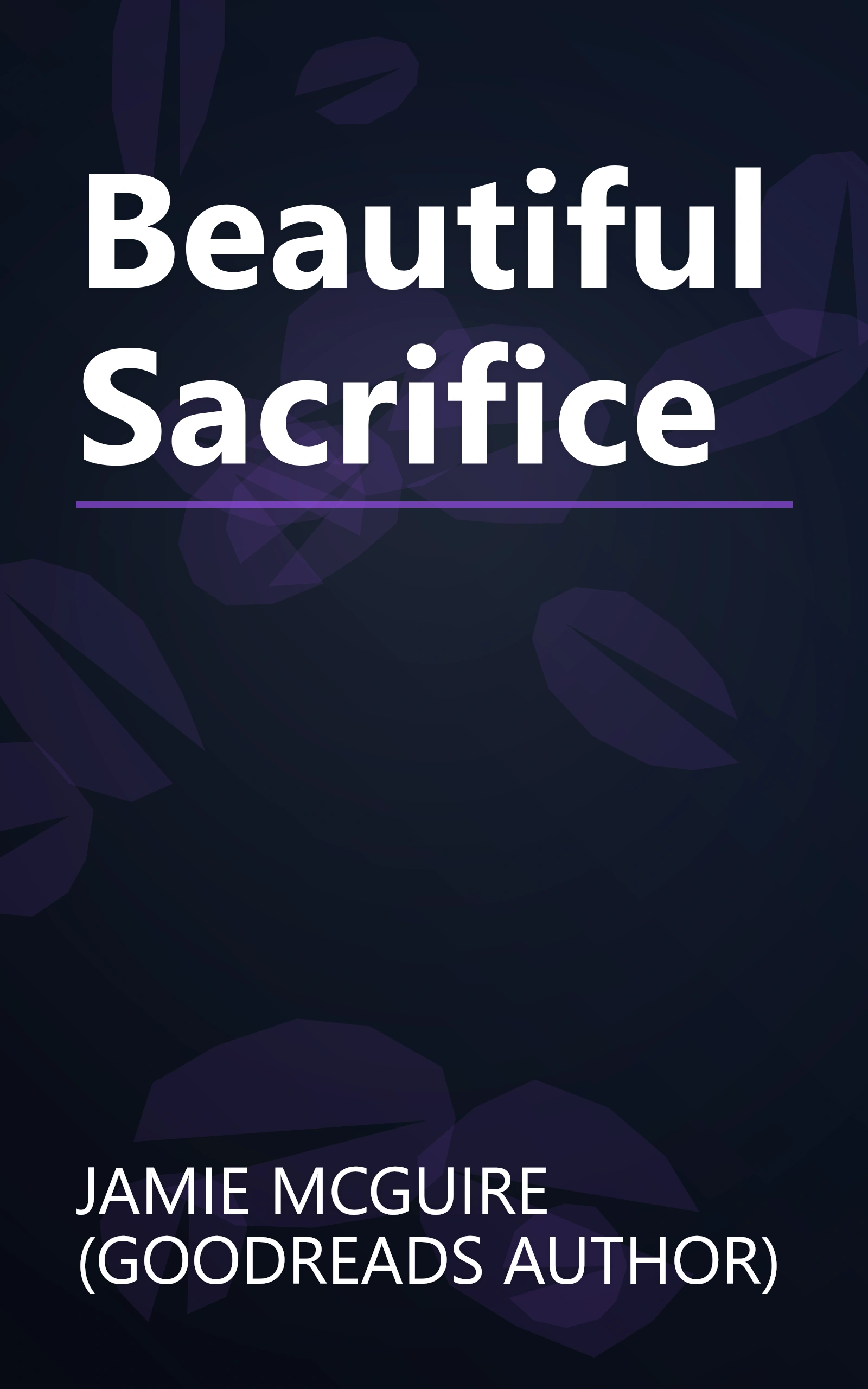 Beautiful Sacrifice book cover