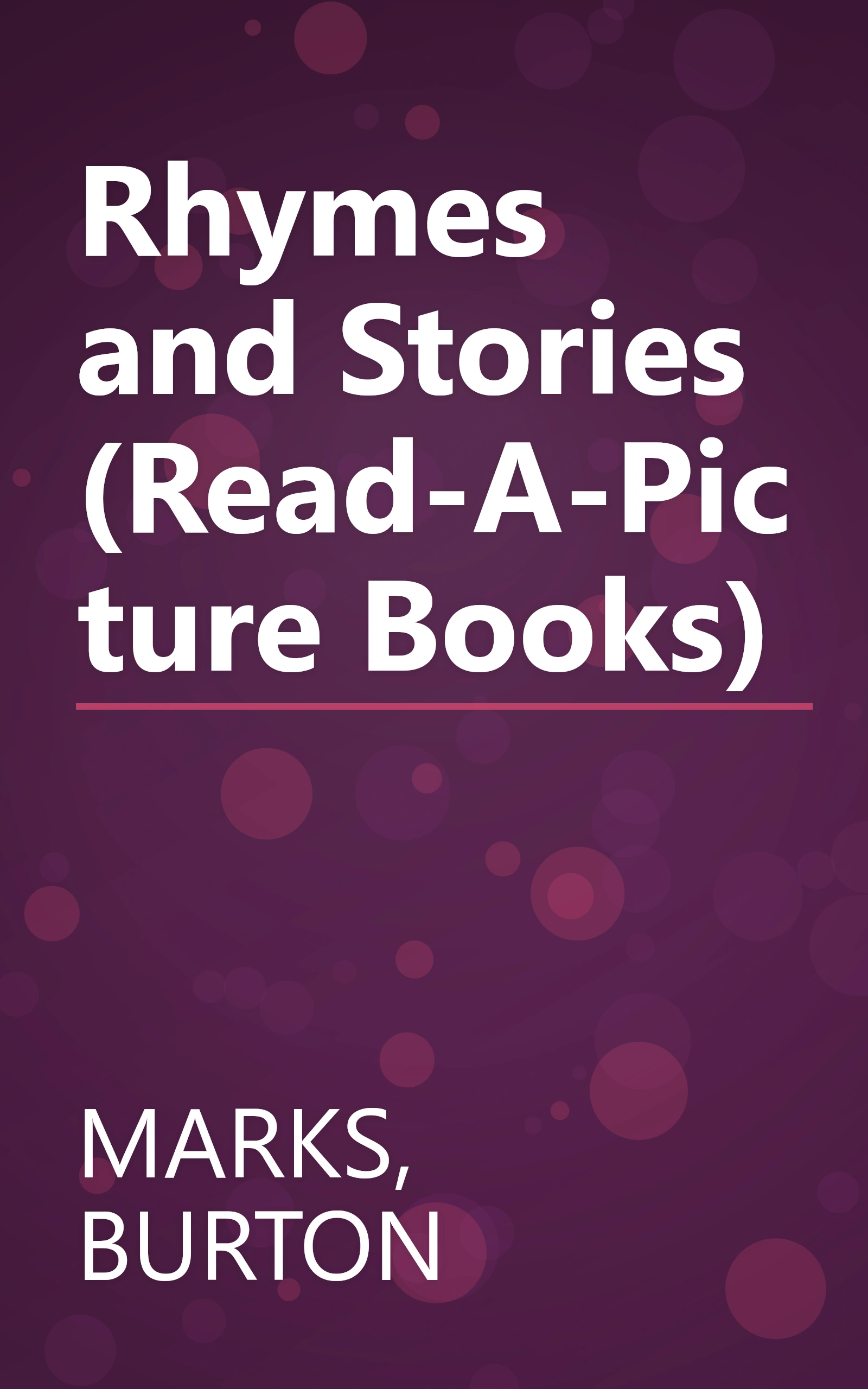 Rhymes and Stories (Read-A-Picture Books) book cover