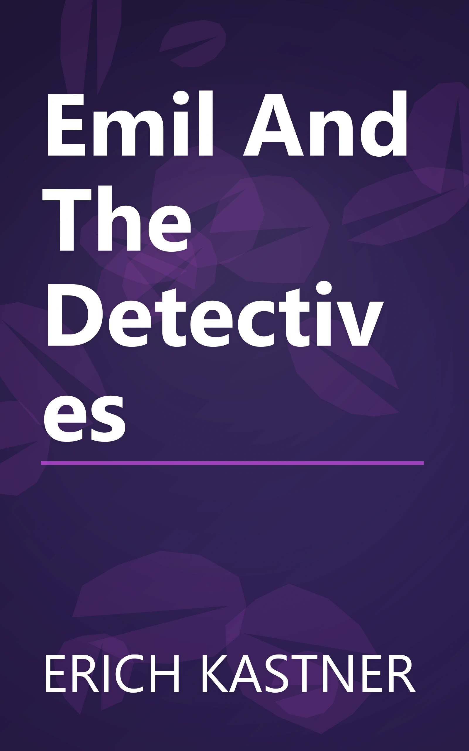 Emil And The Detectives book cover