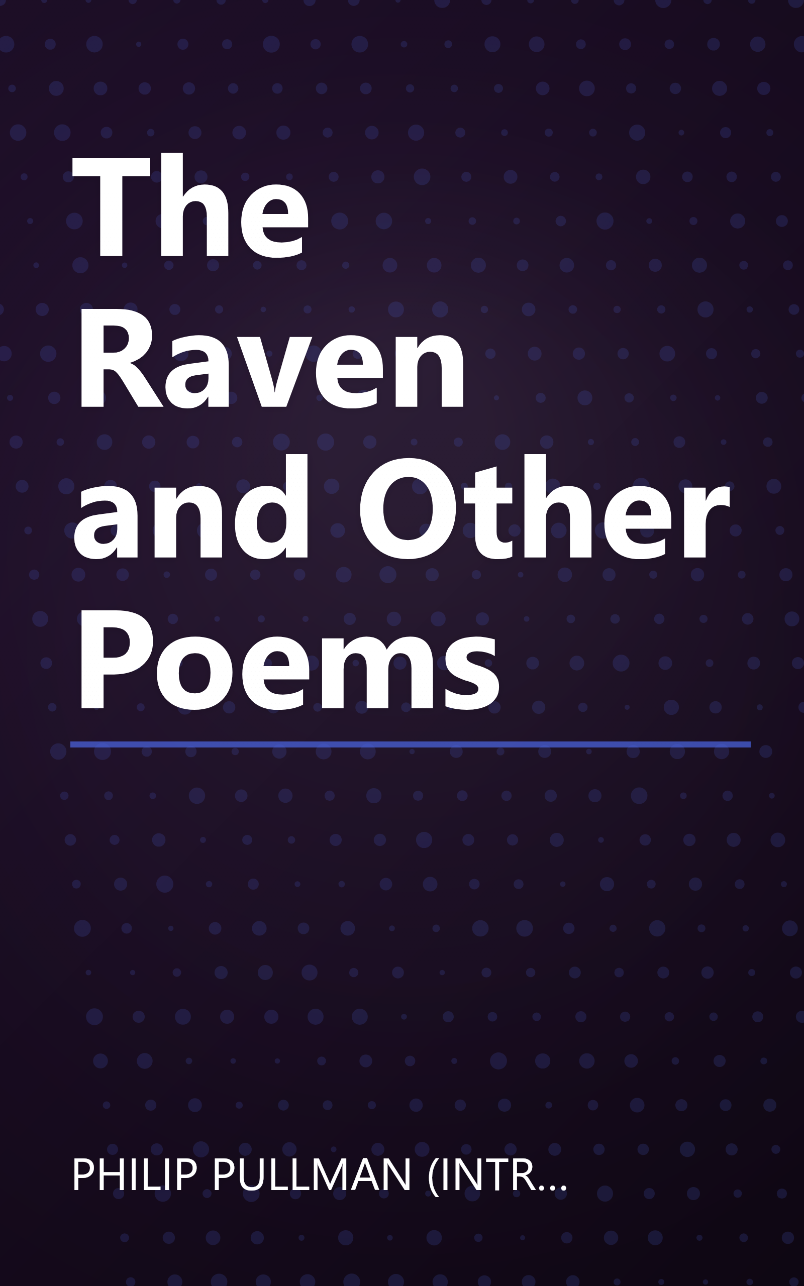 The Raven and Other Poems book cover
