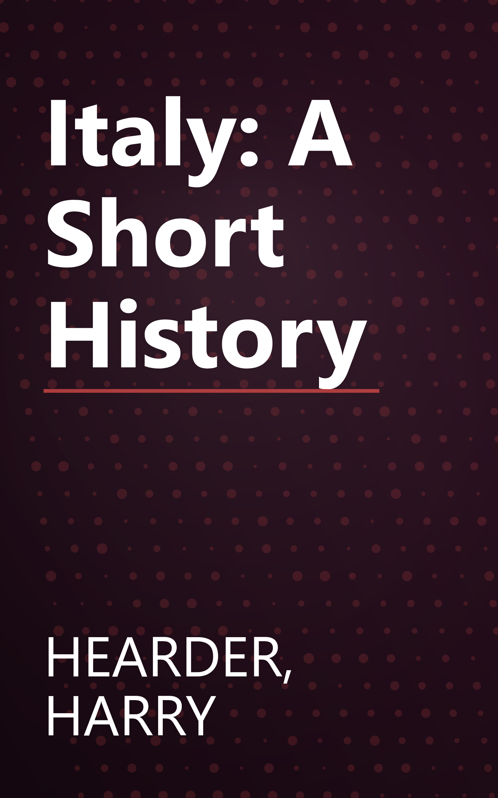 Italy: A Short History book cover