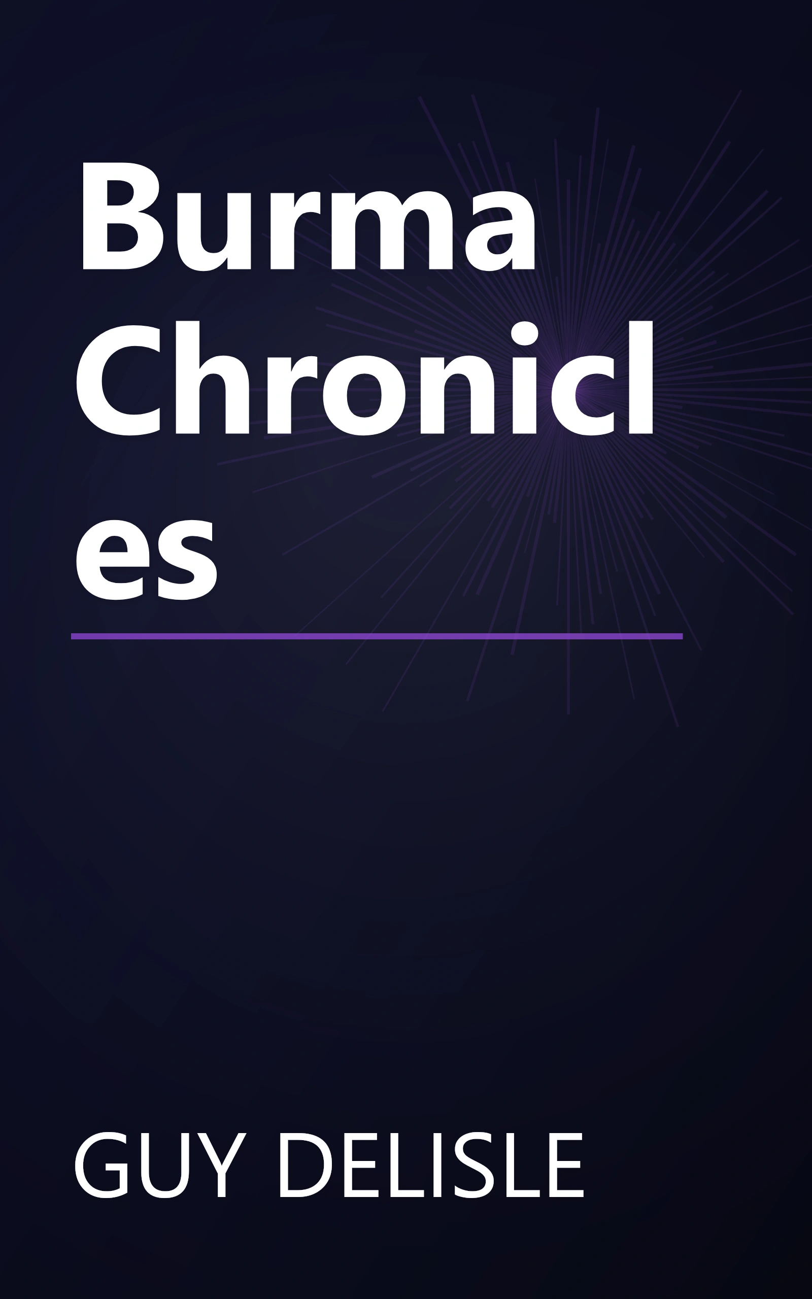 Burma Chronicles book cover