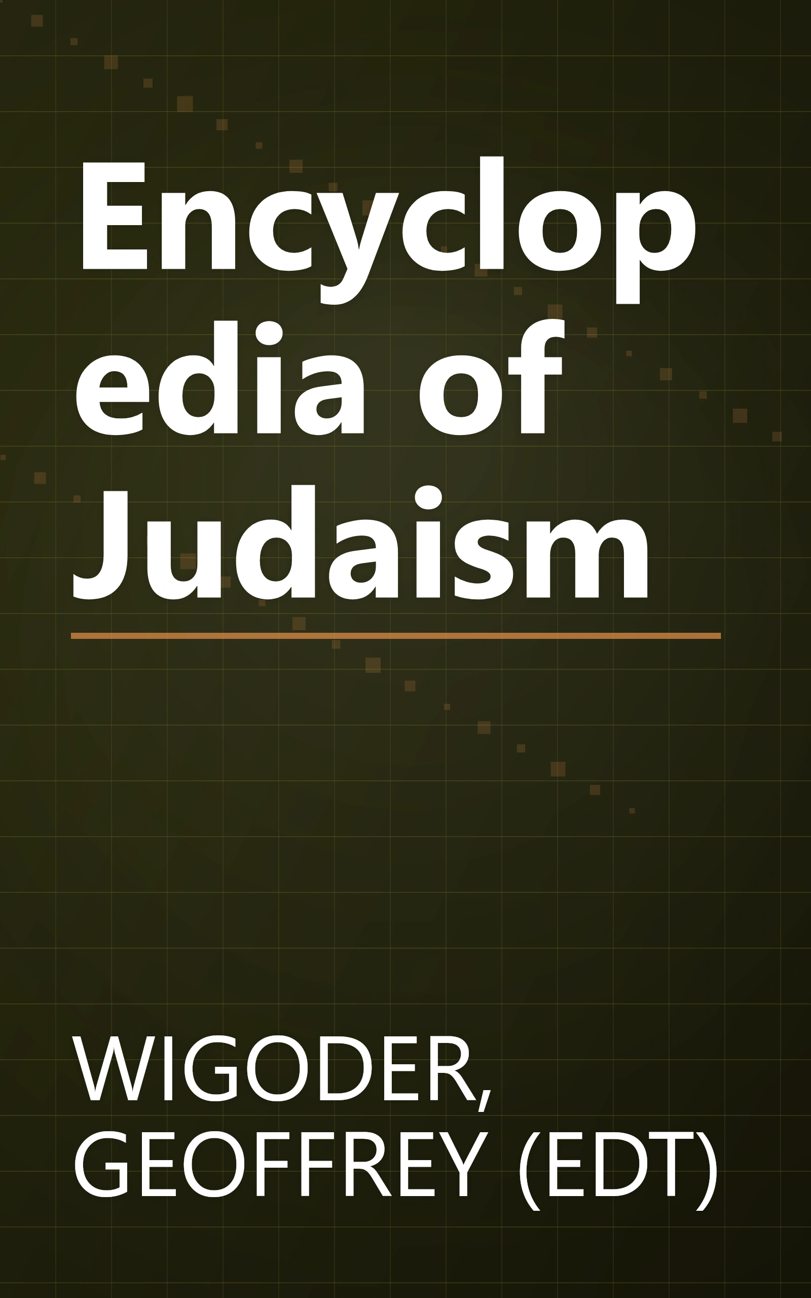 Encyclopedia of Judaism book cover