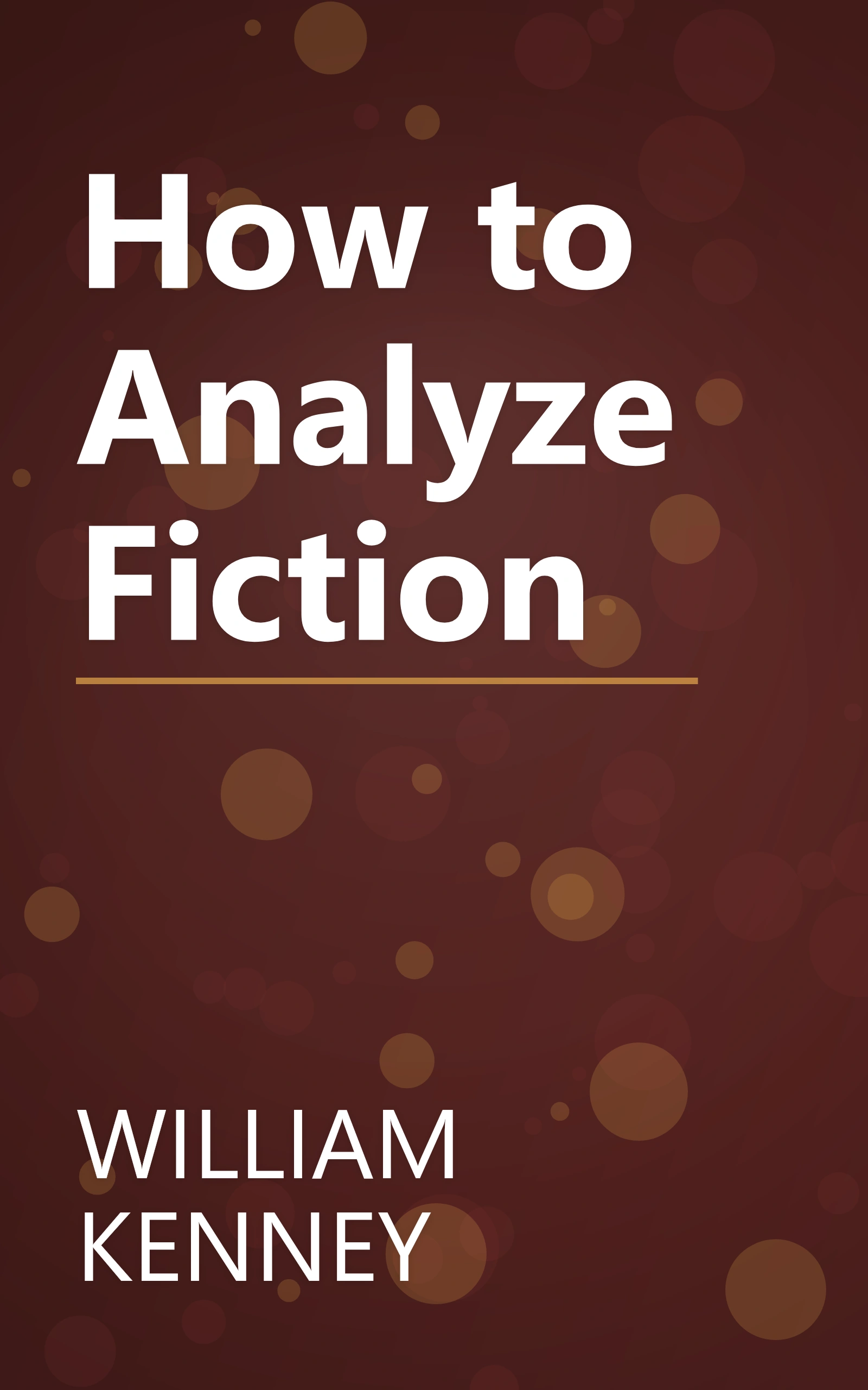 How to Analyze Fiction book cover