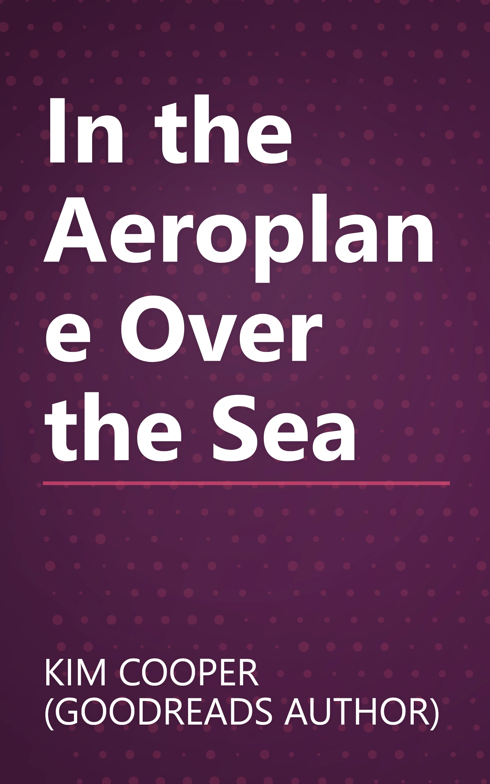 In the Aeroplane Over the Sea book cover