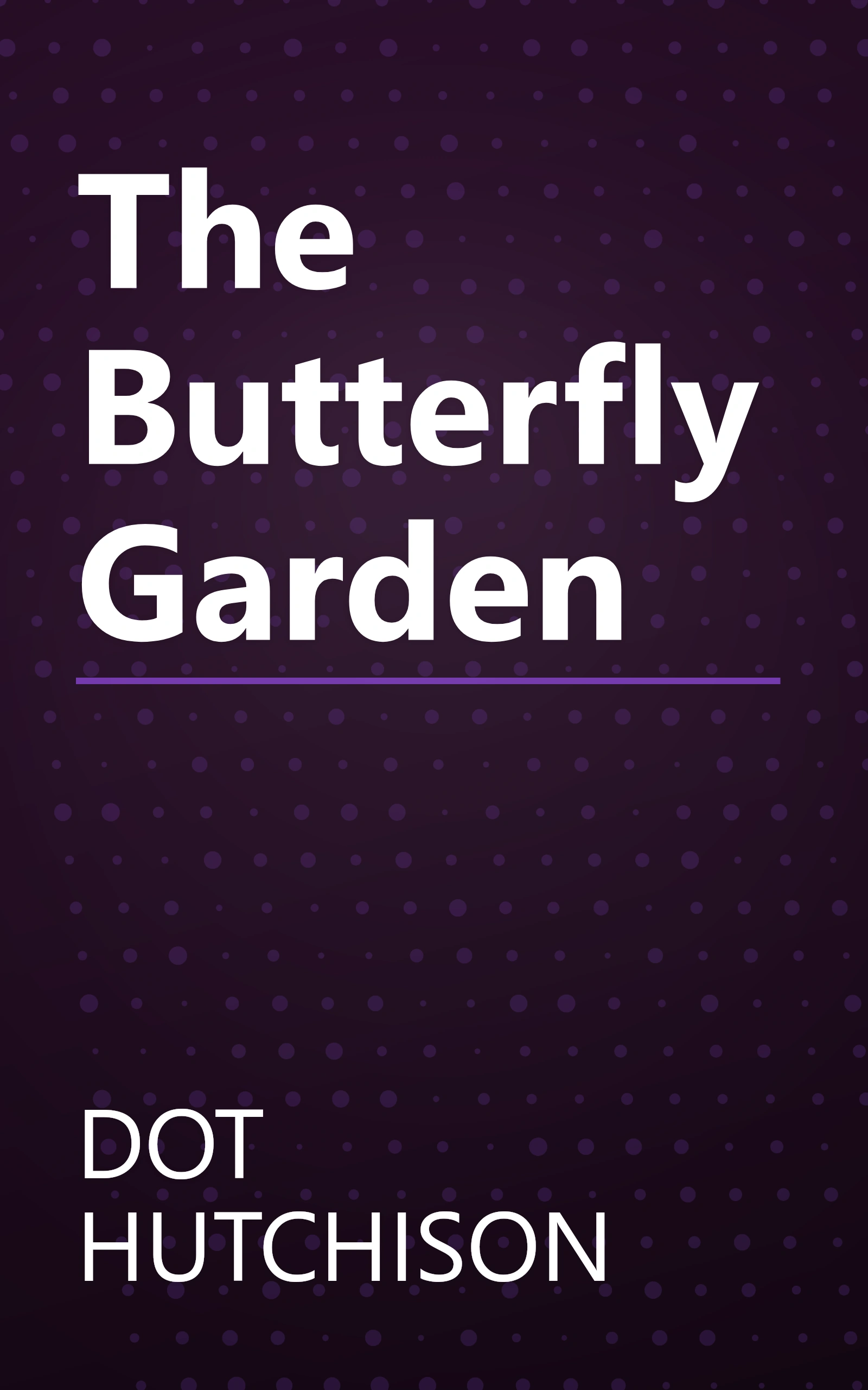 The Butterfly Garden book cover