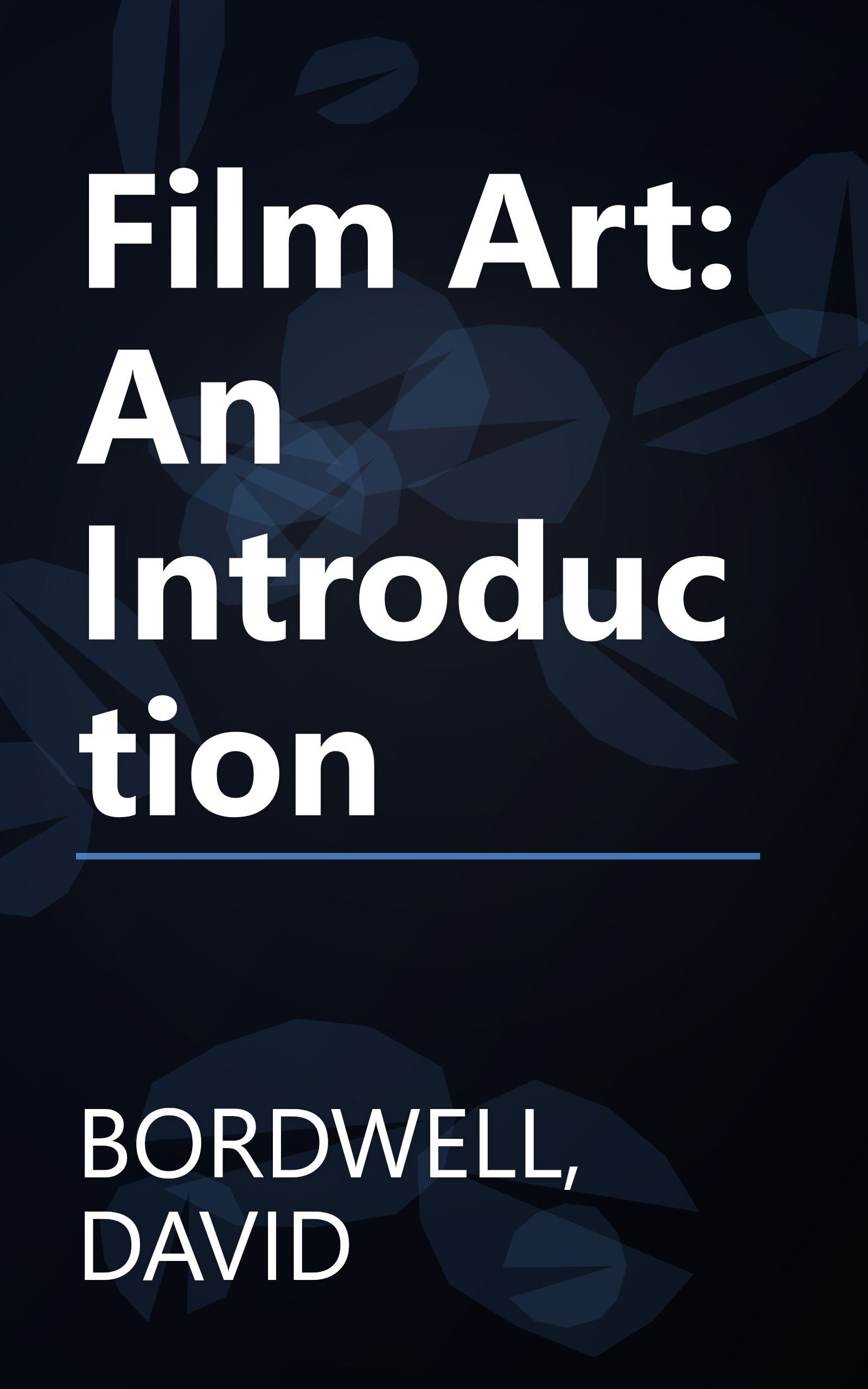 Film Art: An Introduction book cover