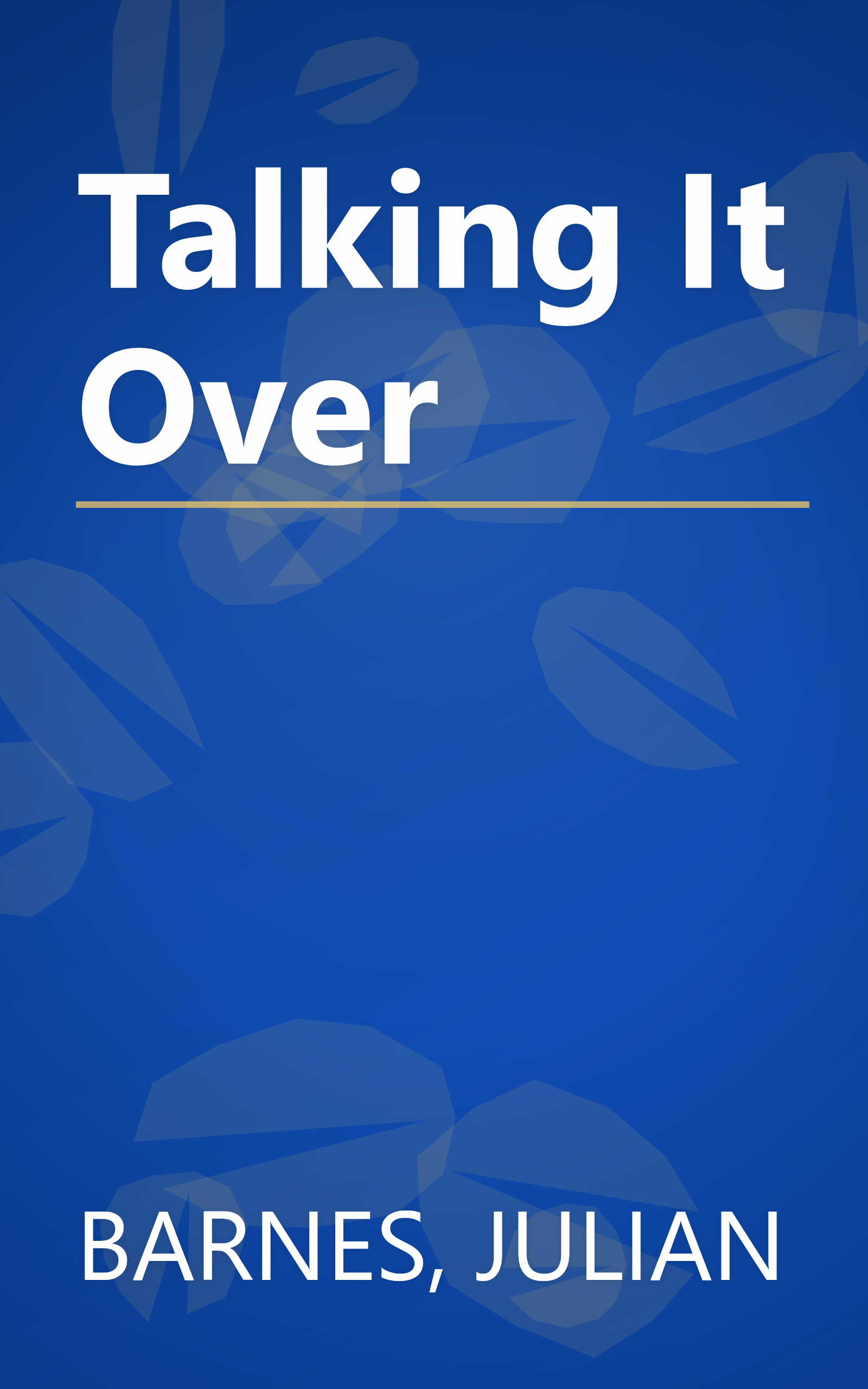 Talking It Over book cover