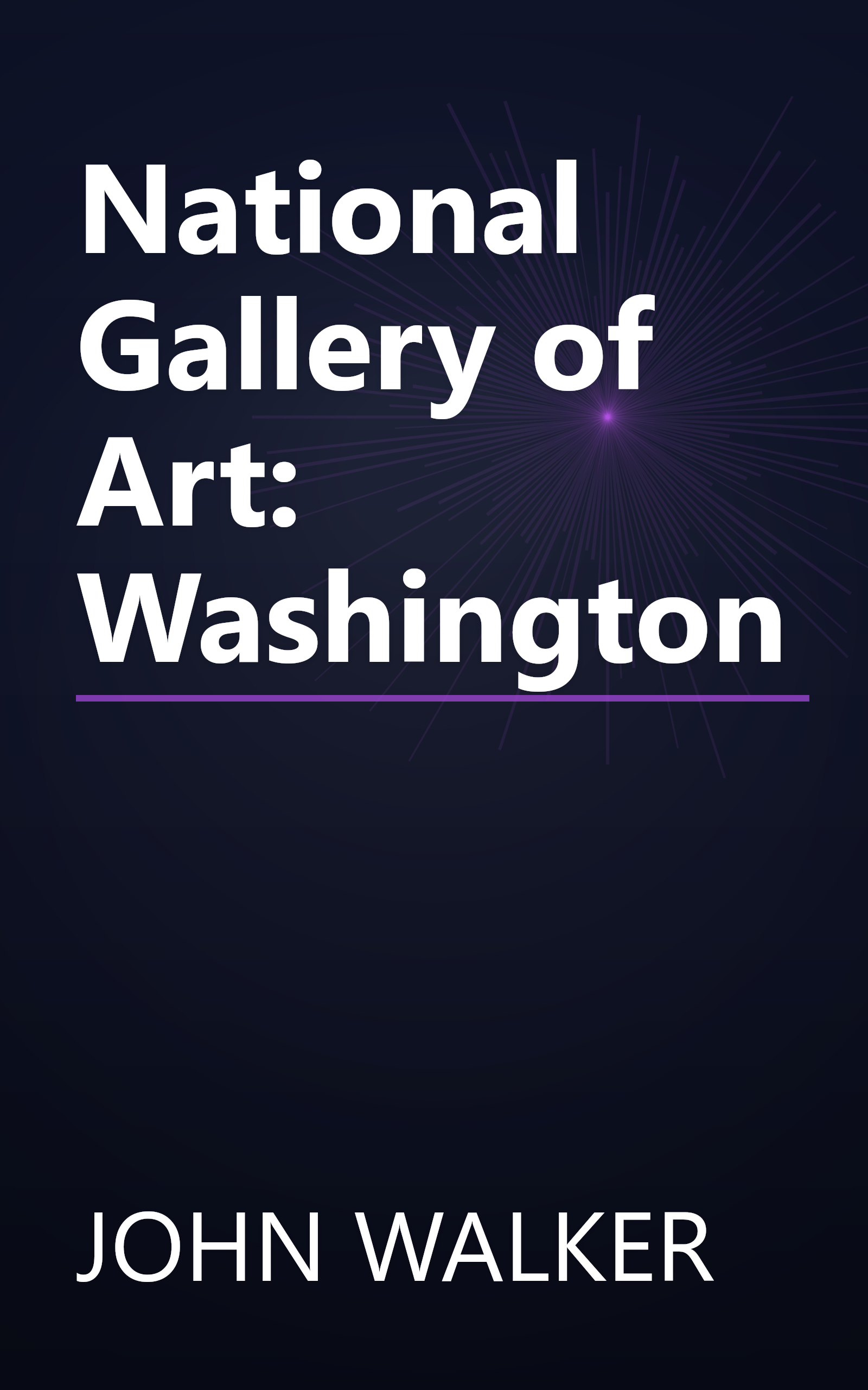 National Gallery of Art: Washington book cover