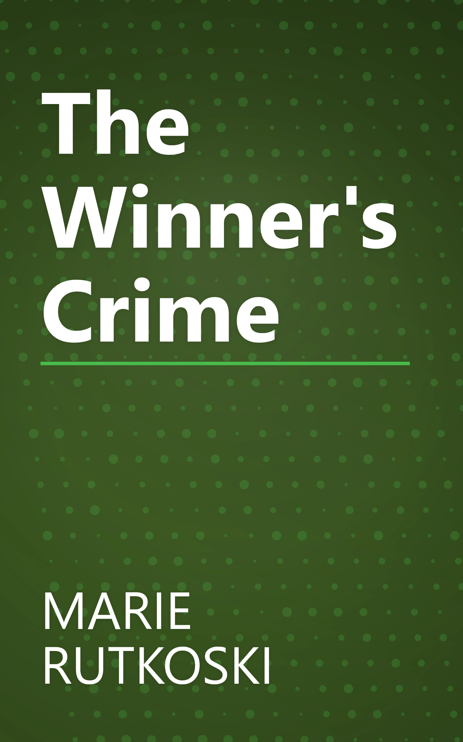 The Winner's Crime book cover