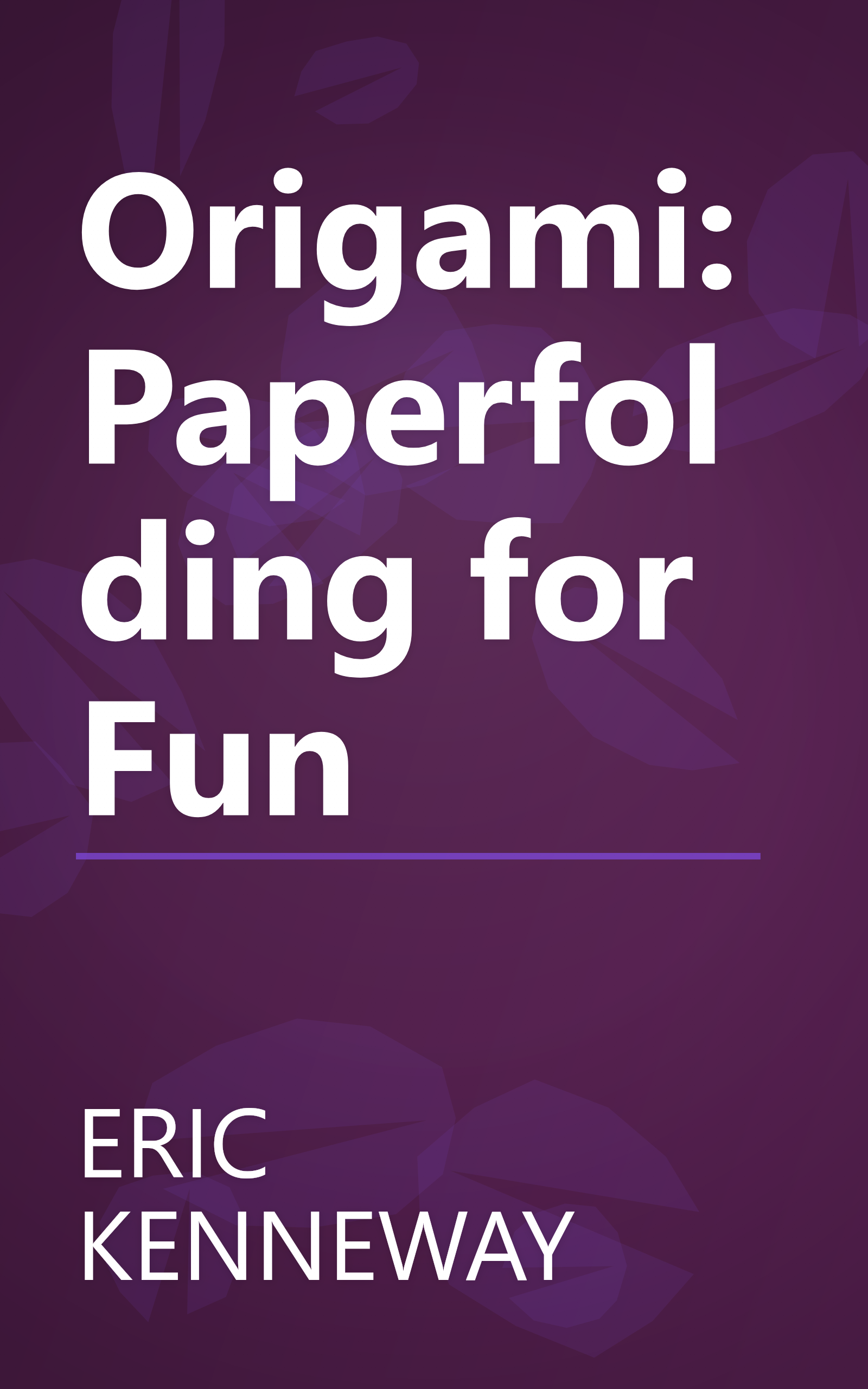 Origami: Paperfolding for Fun book cover