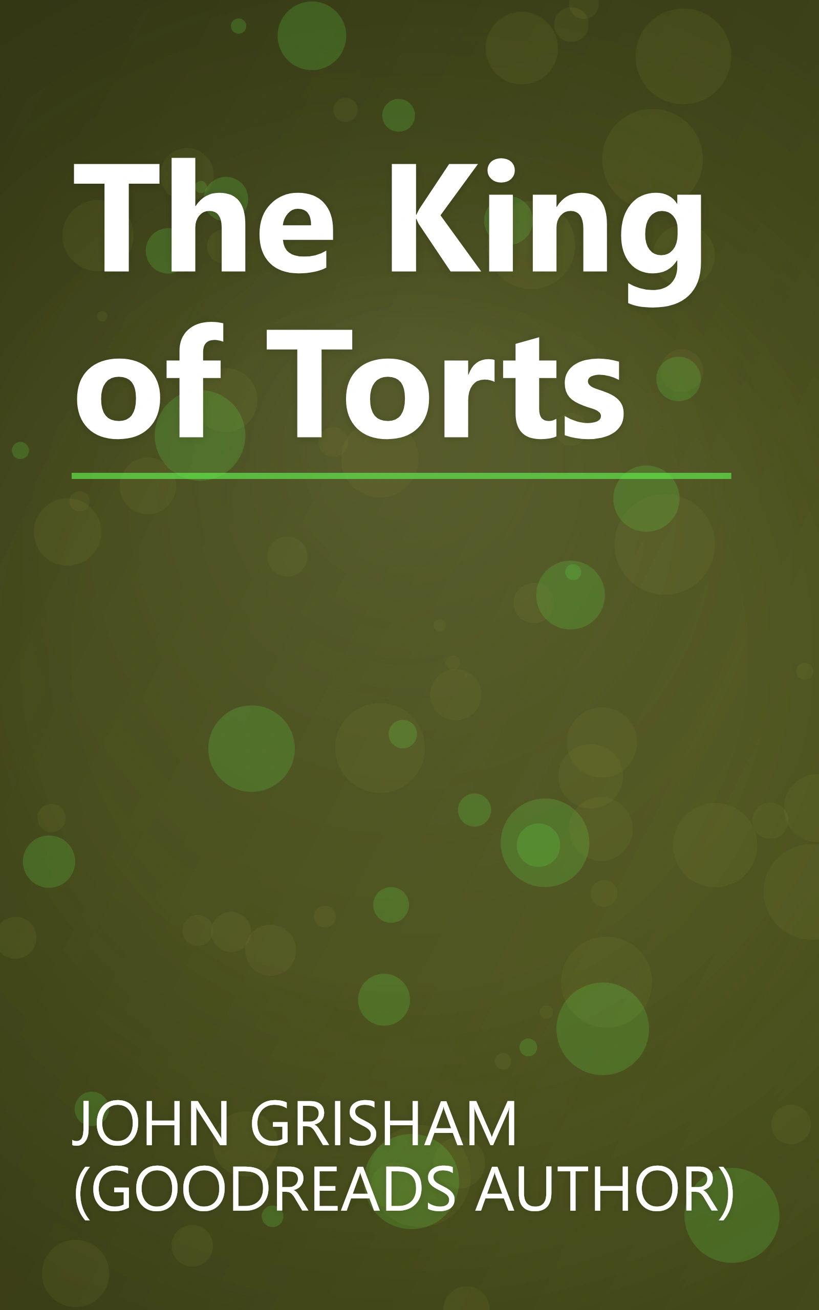 The King of Torts book cover