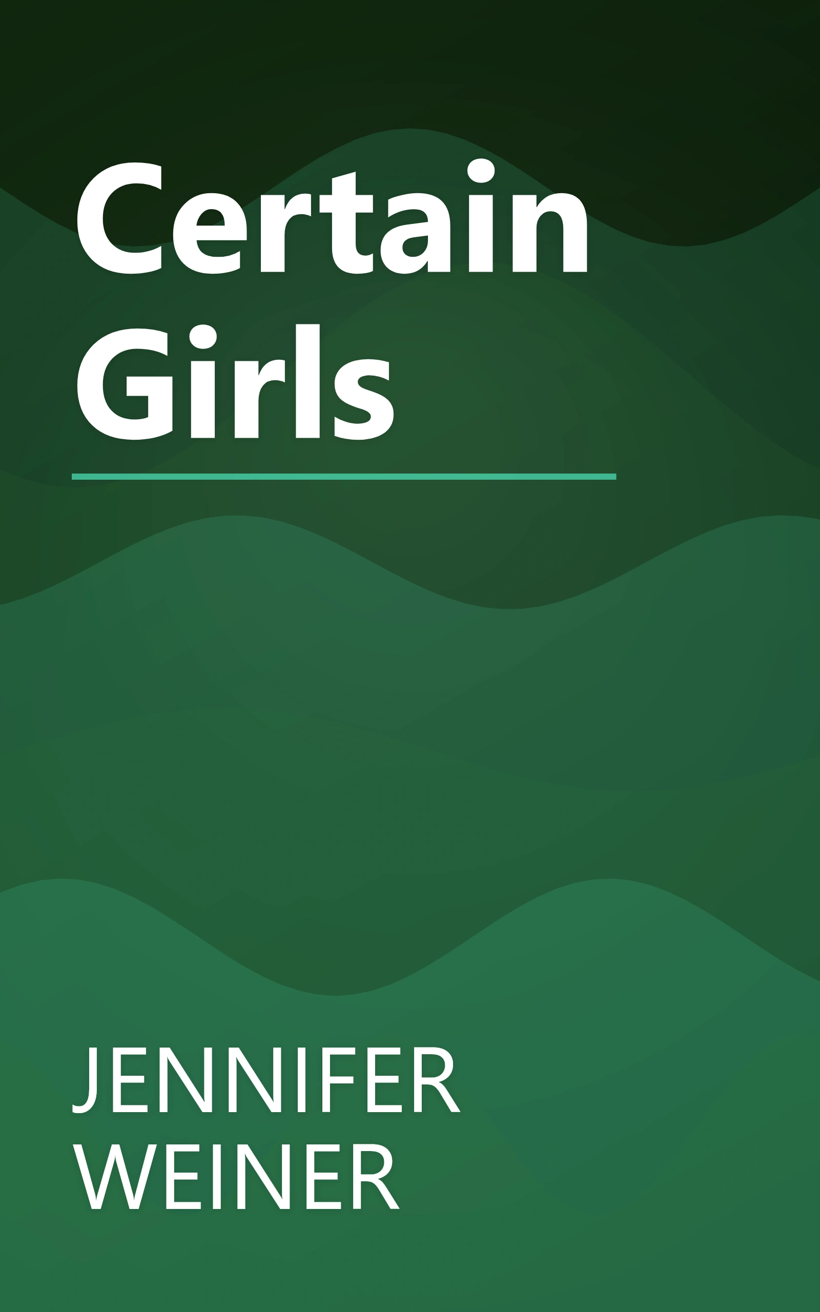 Certain Girls book cover