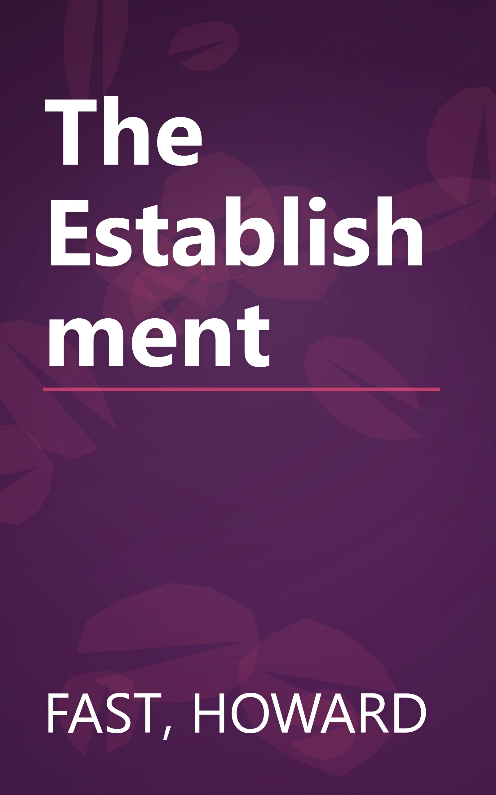 The Establishment book cover