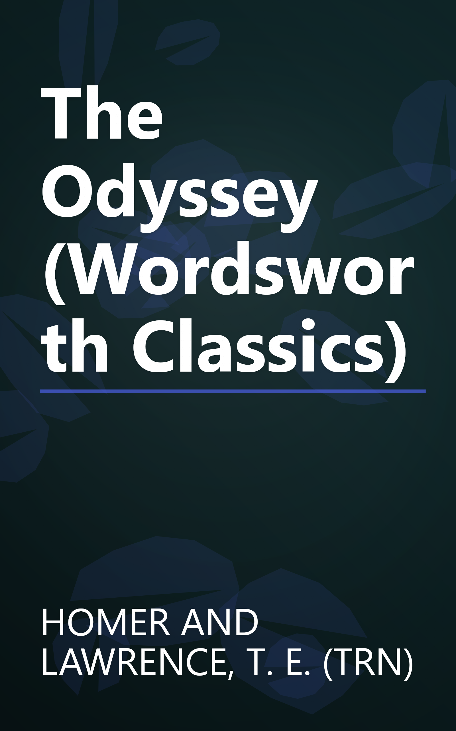 The Odyssey (Wordsworth Classics) book cover