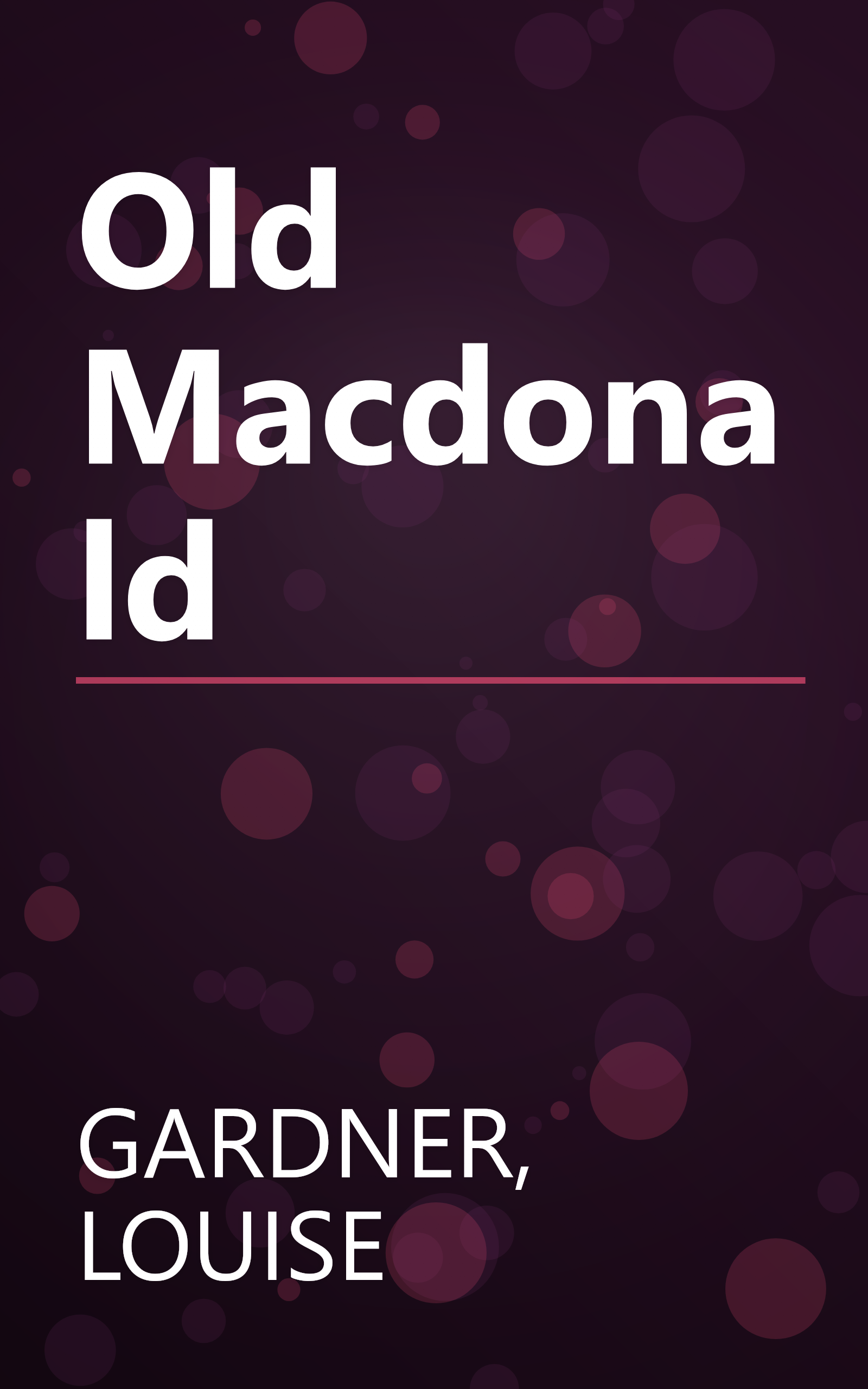 Old Macdonald book cover
