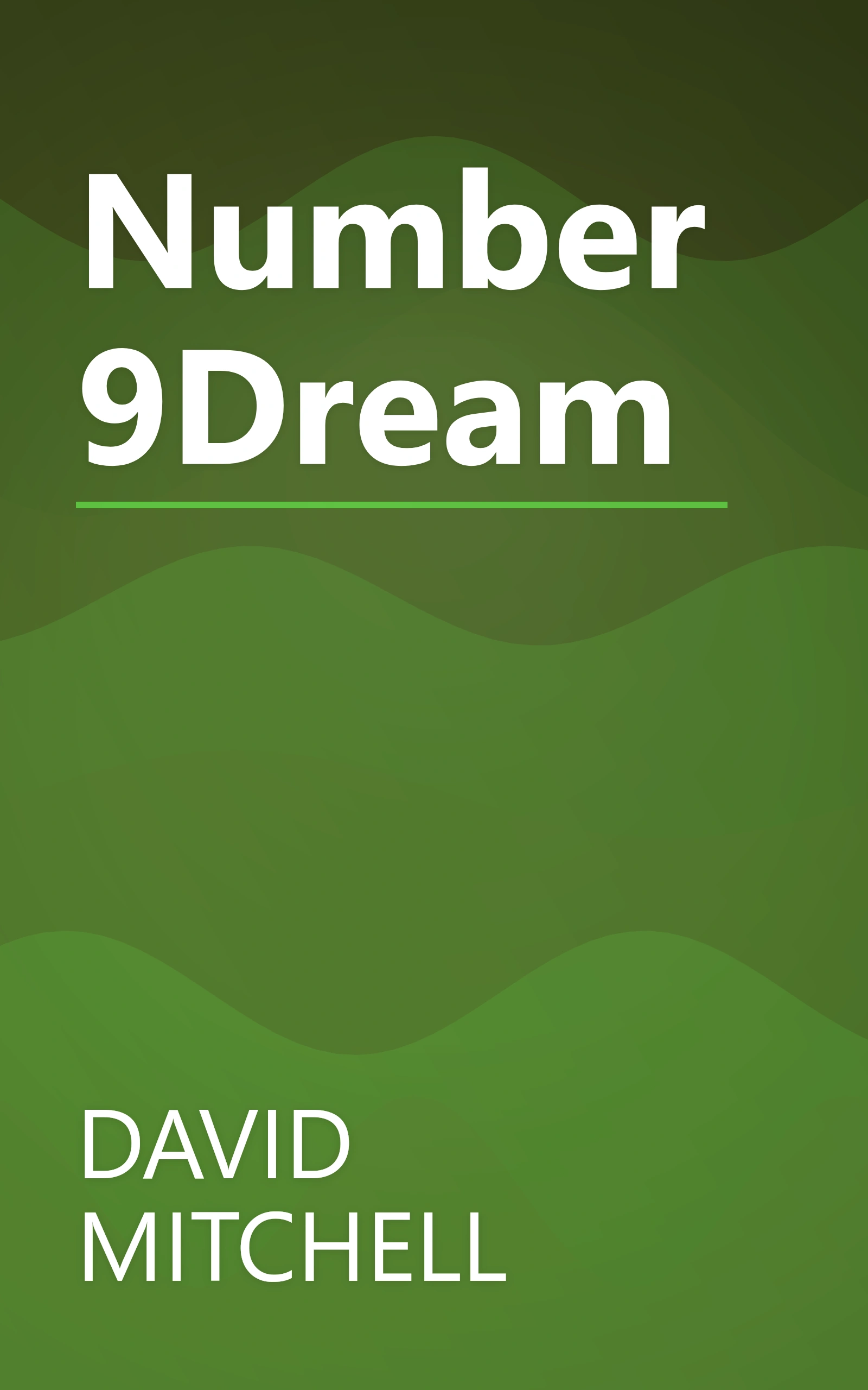 Number9Dream book cover
