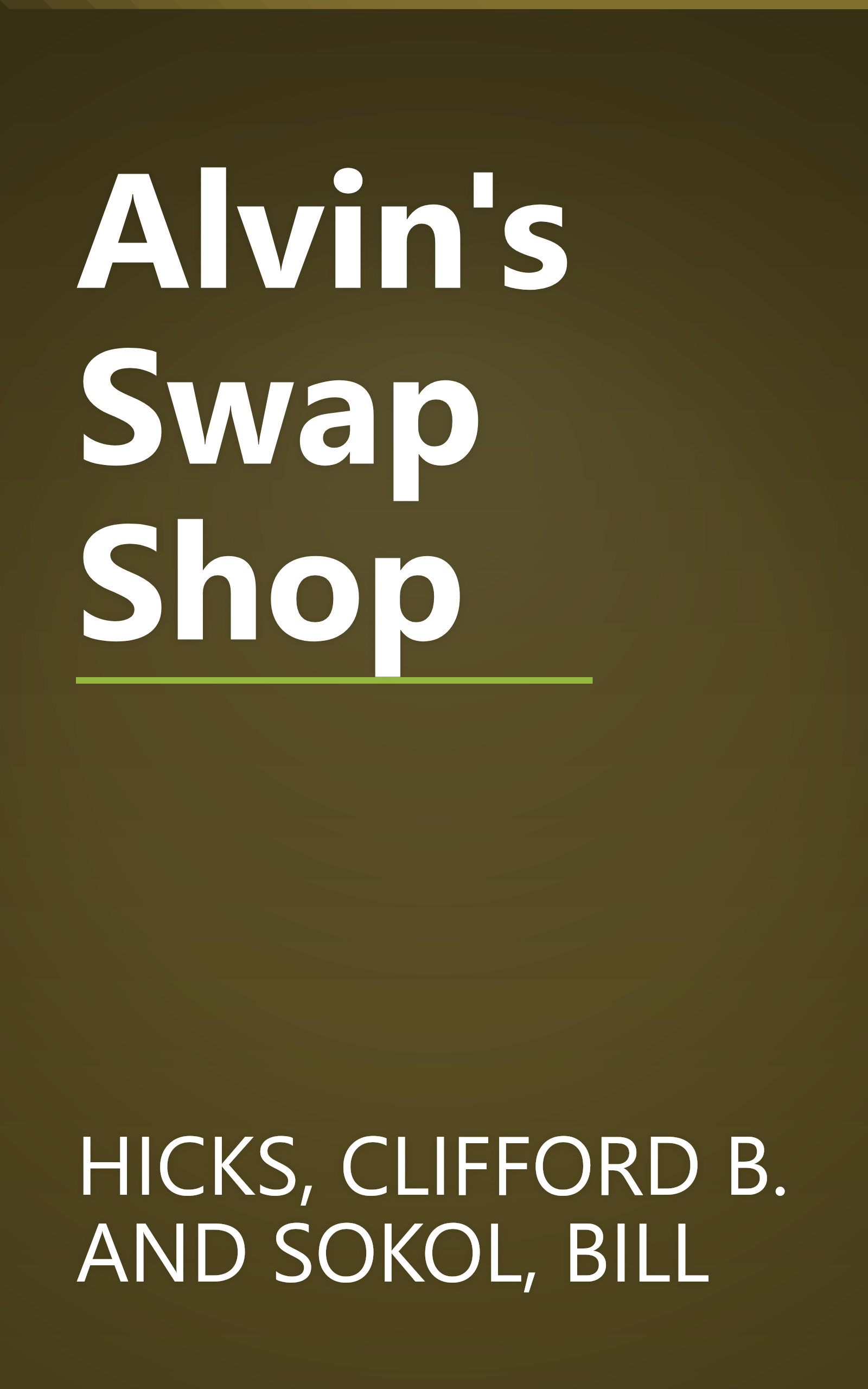 Alvin's Swap Shop book cover