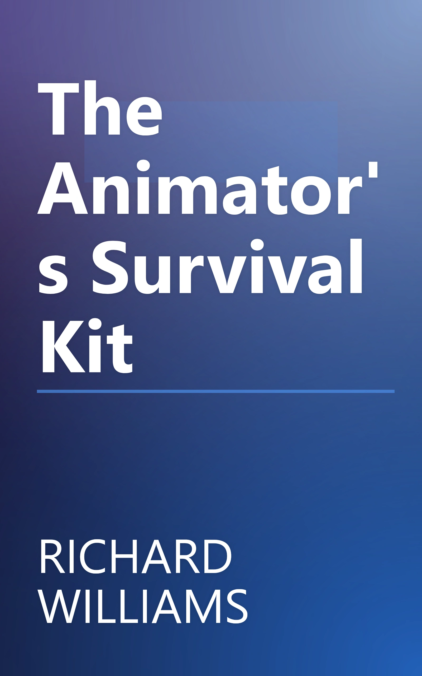 The Animator's Survival Kit book cover