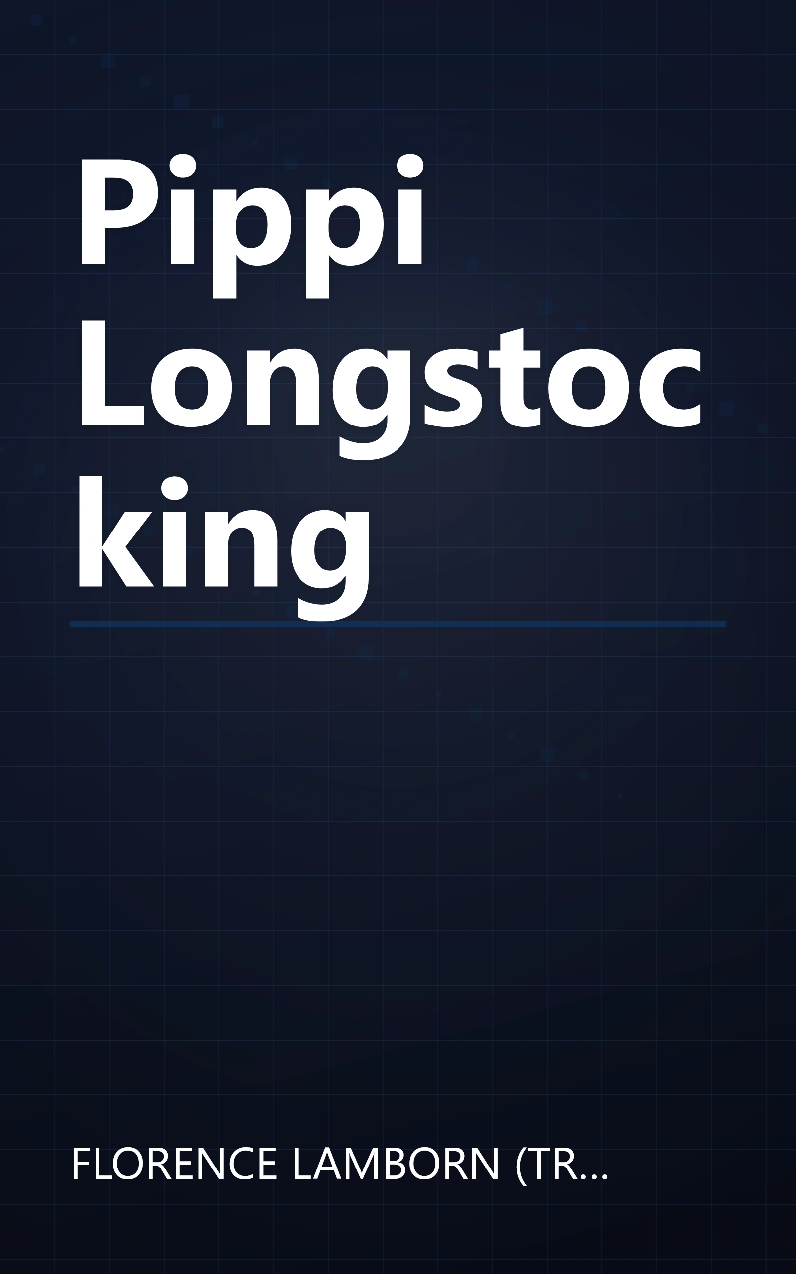 Pippi Longstocking book cover