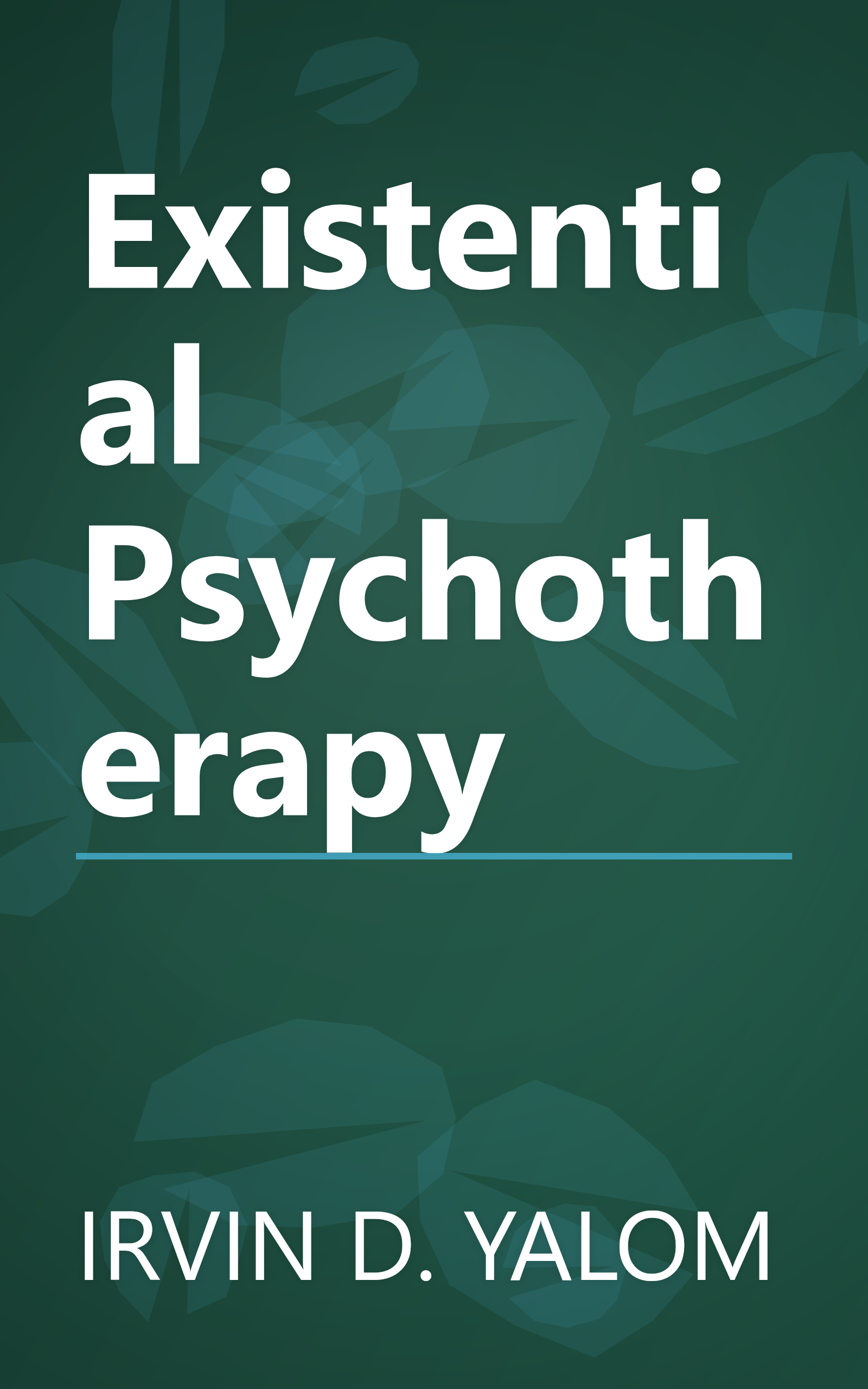 Existential Psychotherapy book cover