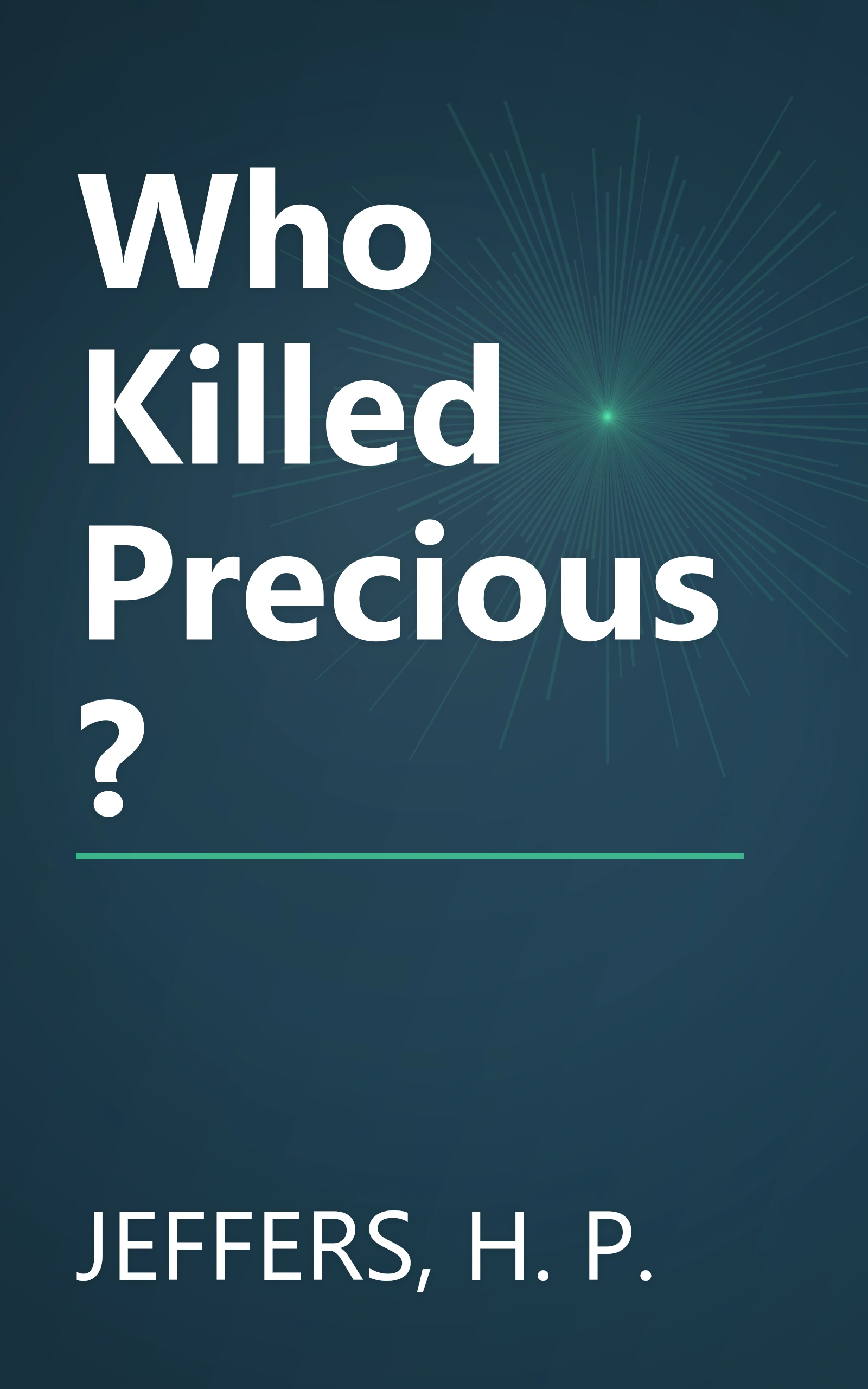 Who Killed Precious? book cover