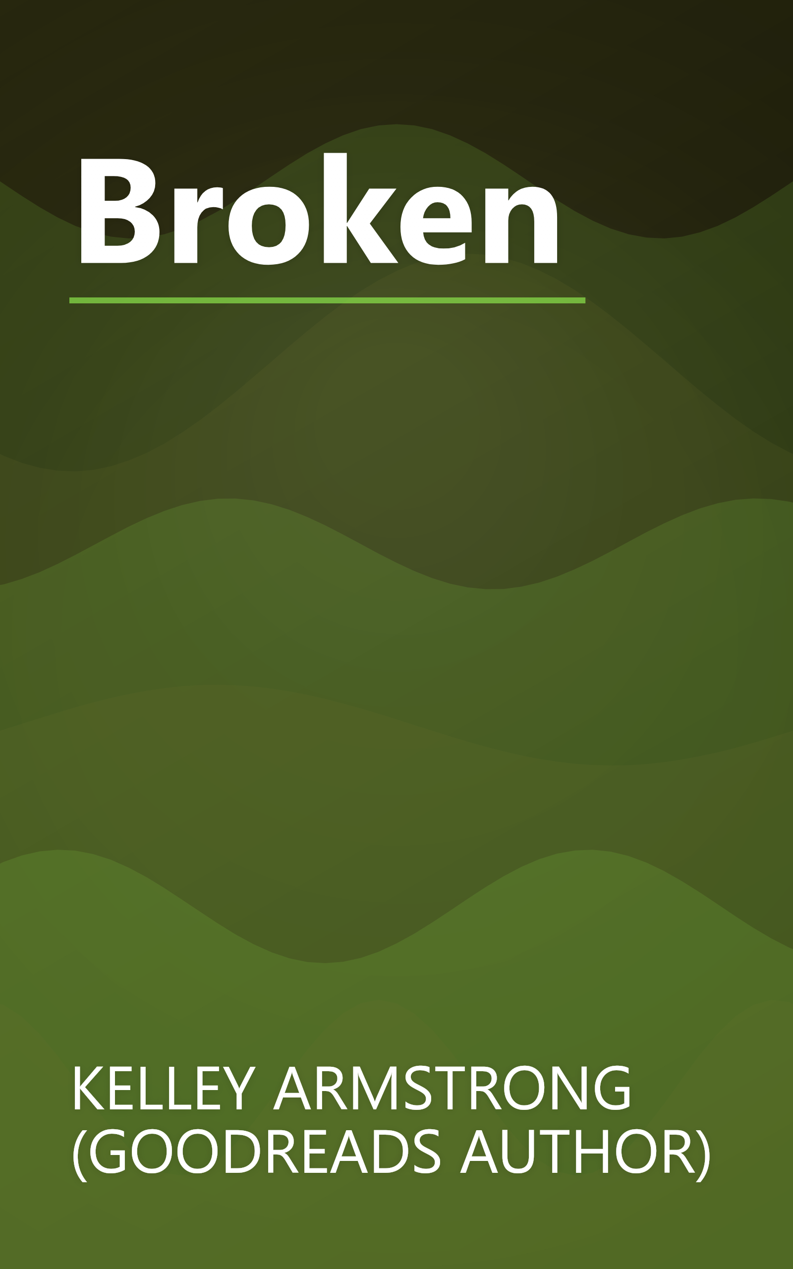 Broken book cover