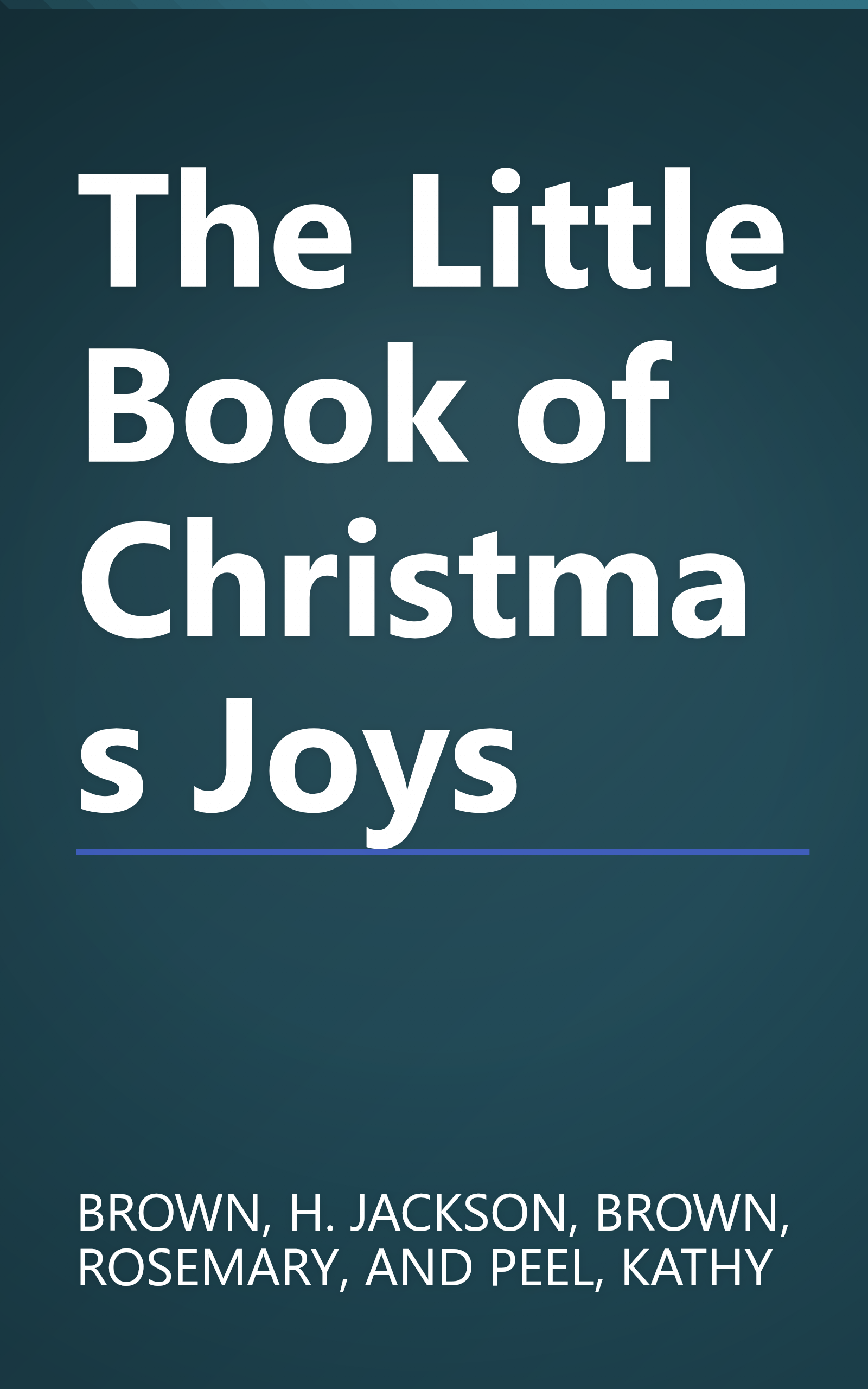 The Little Book of Christmas Joys book cover