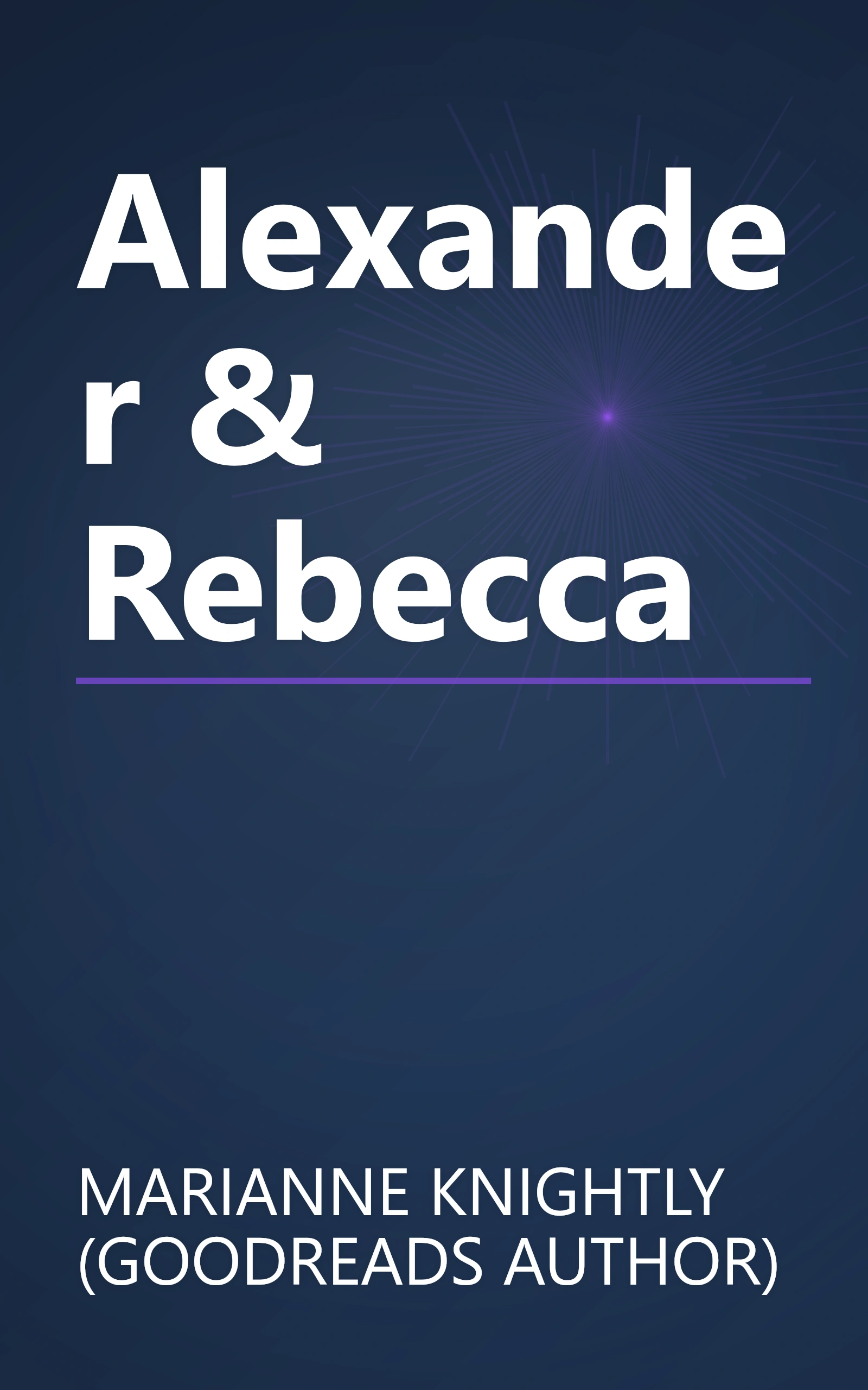 Alexander & Rebecca book cover