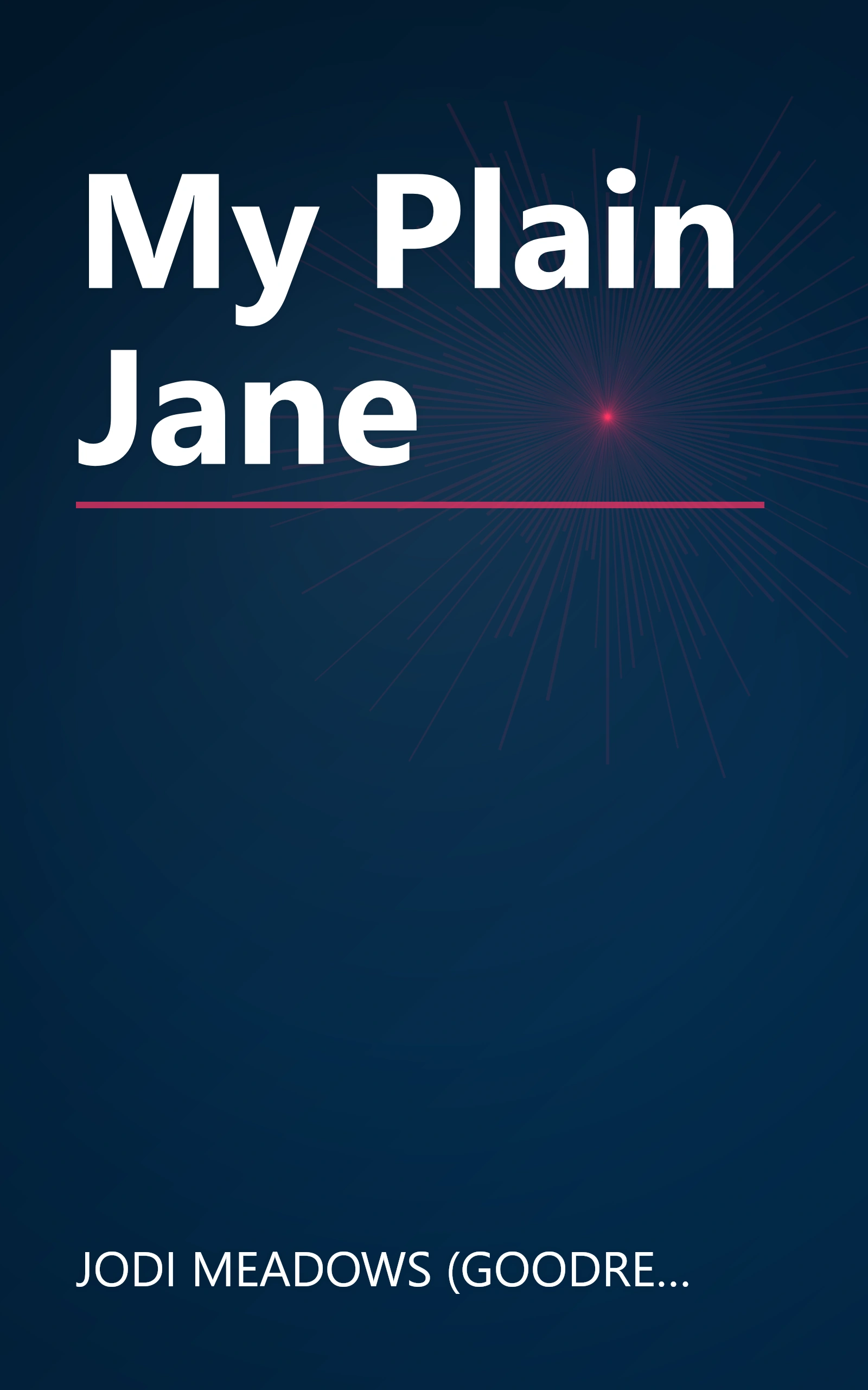 My Plain Jane book cover