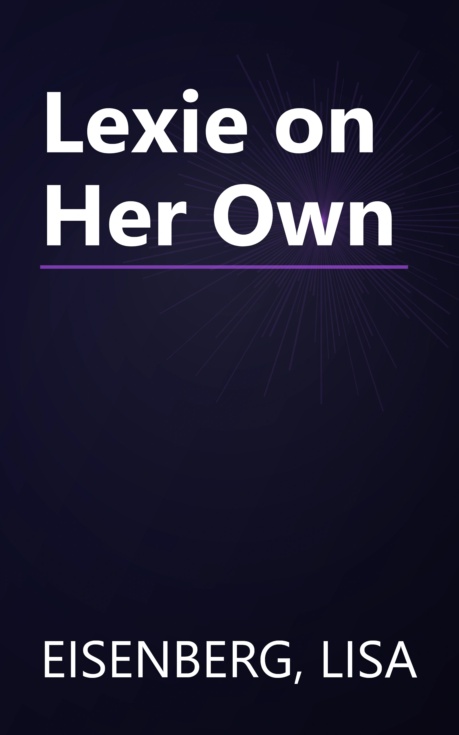 Lexie on Her Own book cover