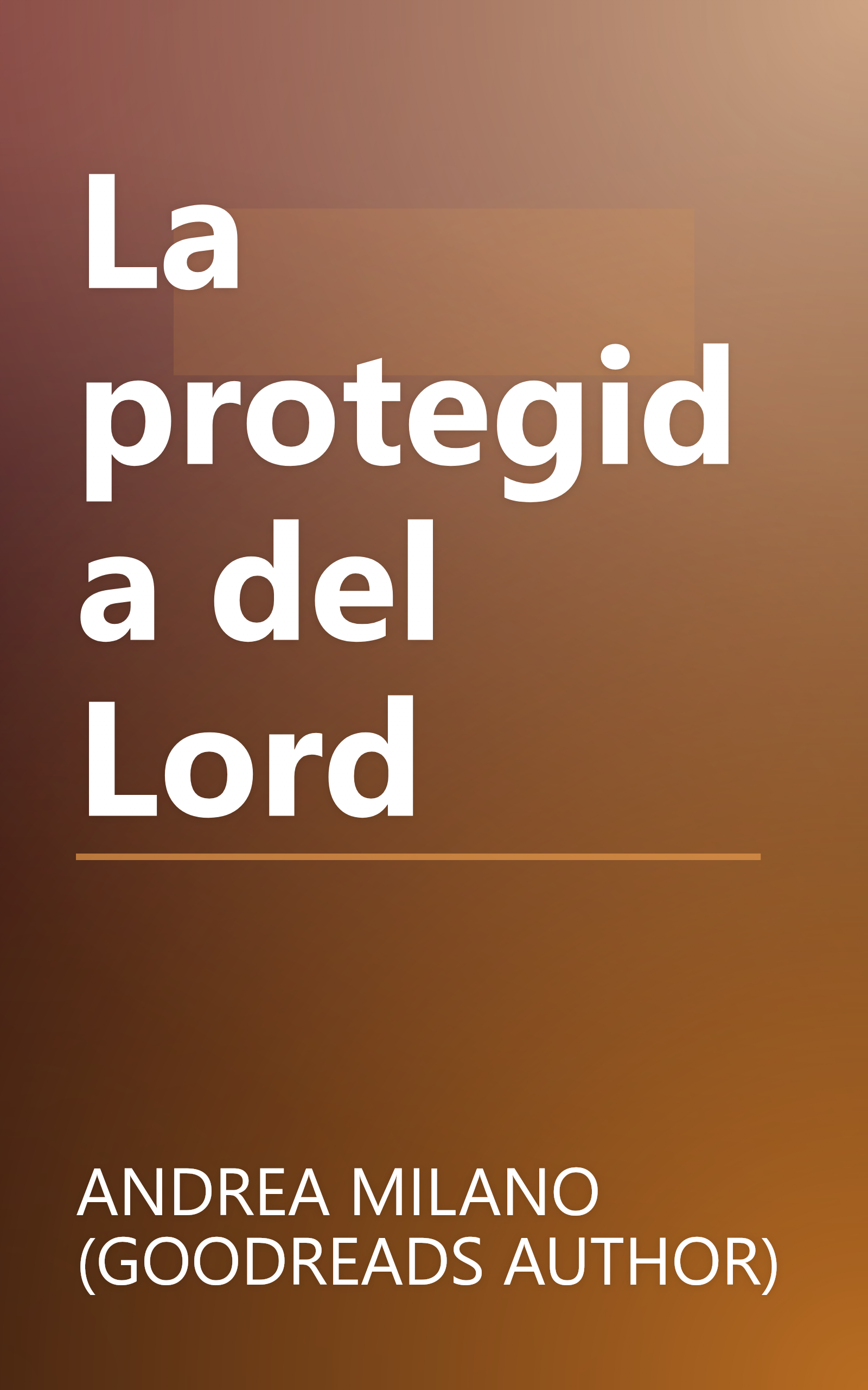 La protegida del Lord book cover