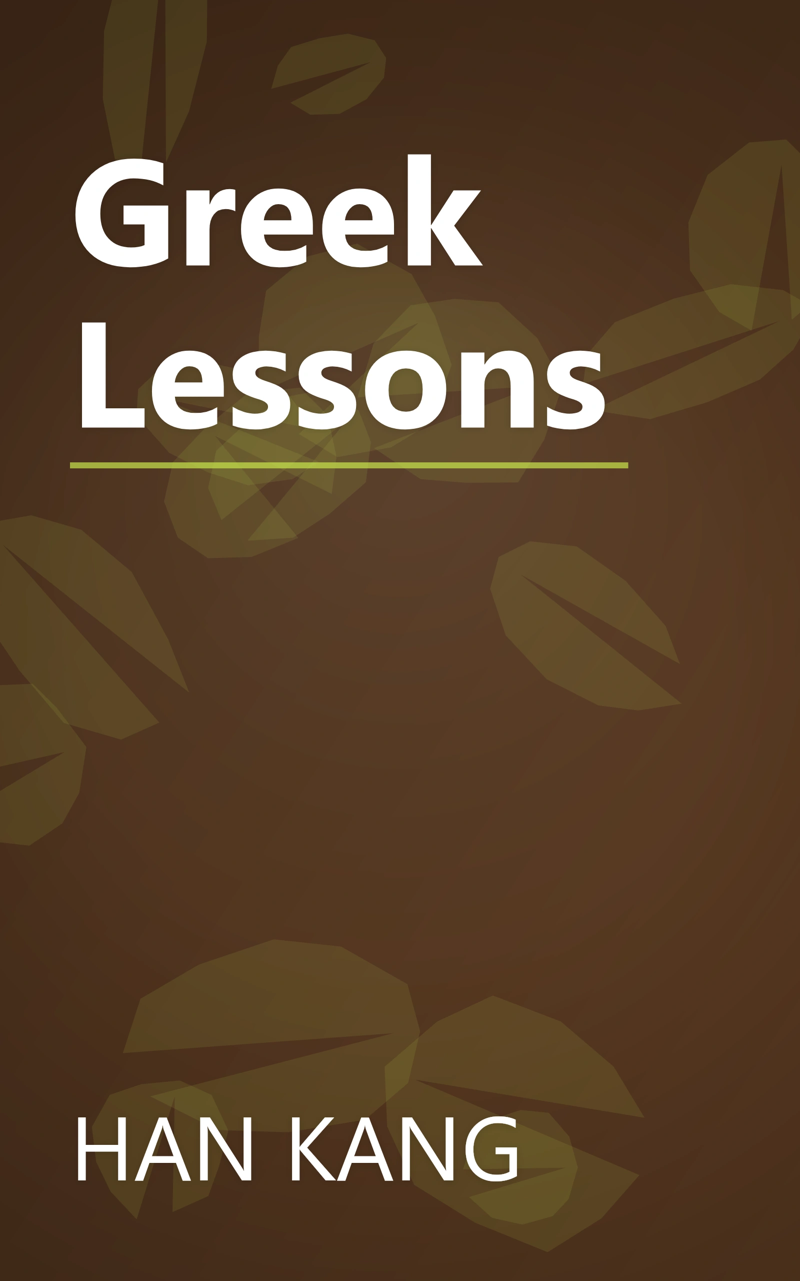 Greek Lessons book cover