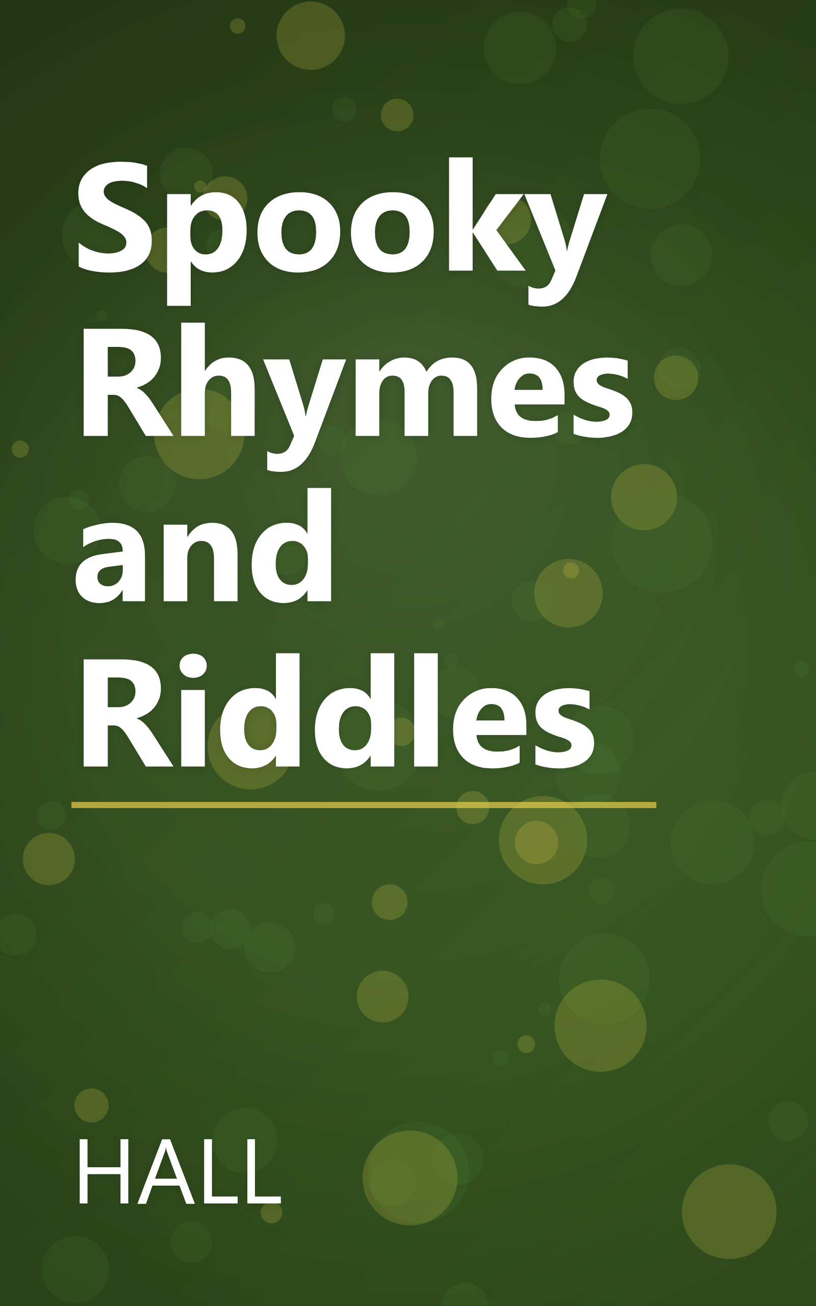 Spooky Rhymes and Riddles book cover
