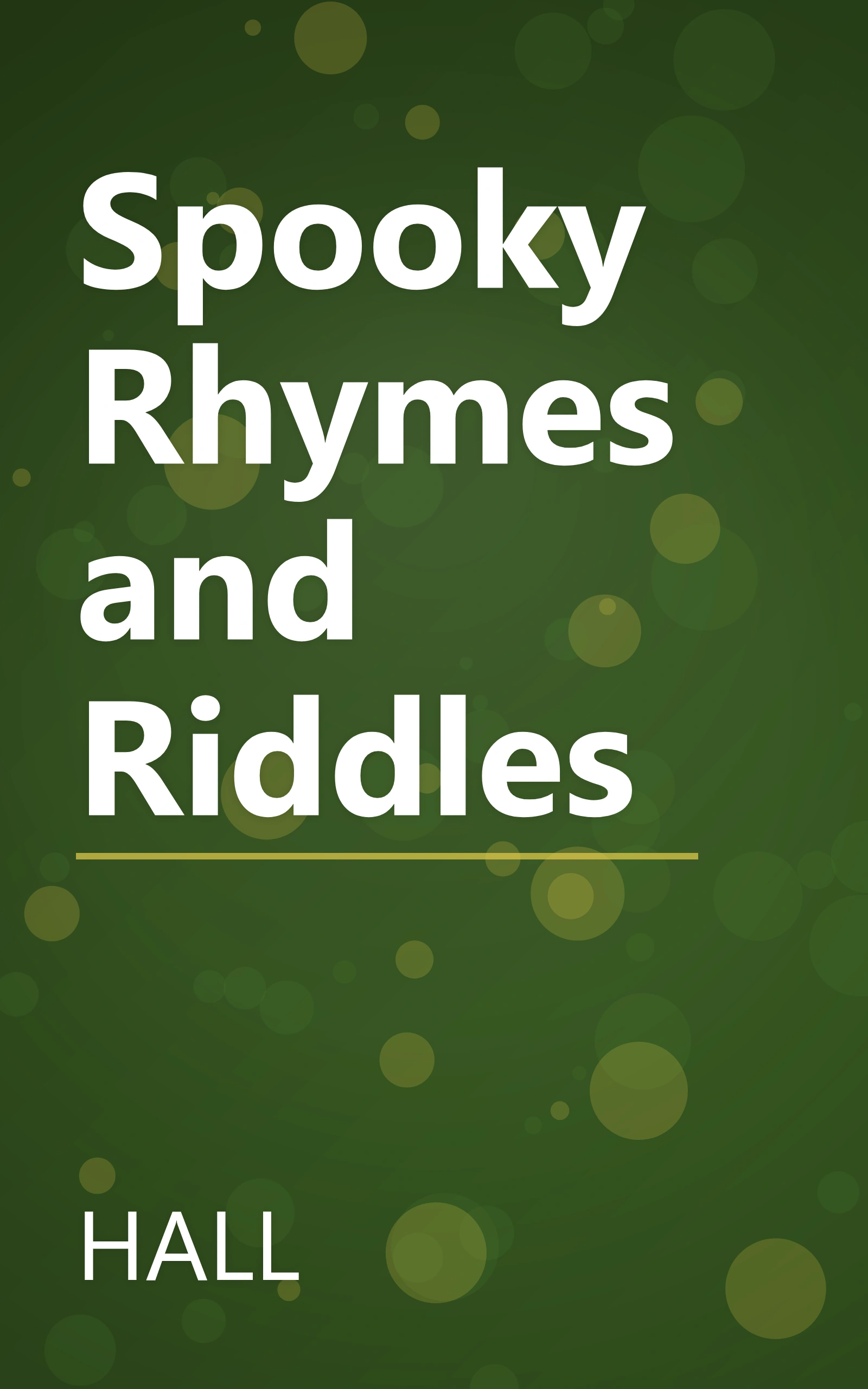 Spooky Rhymes and Riddles book cover