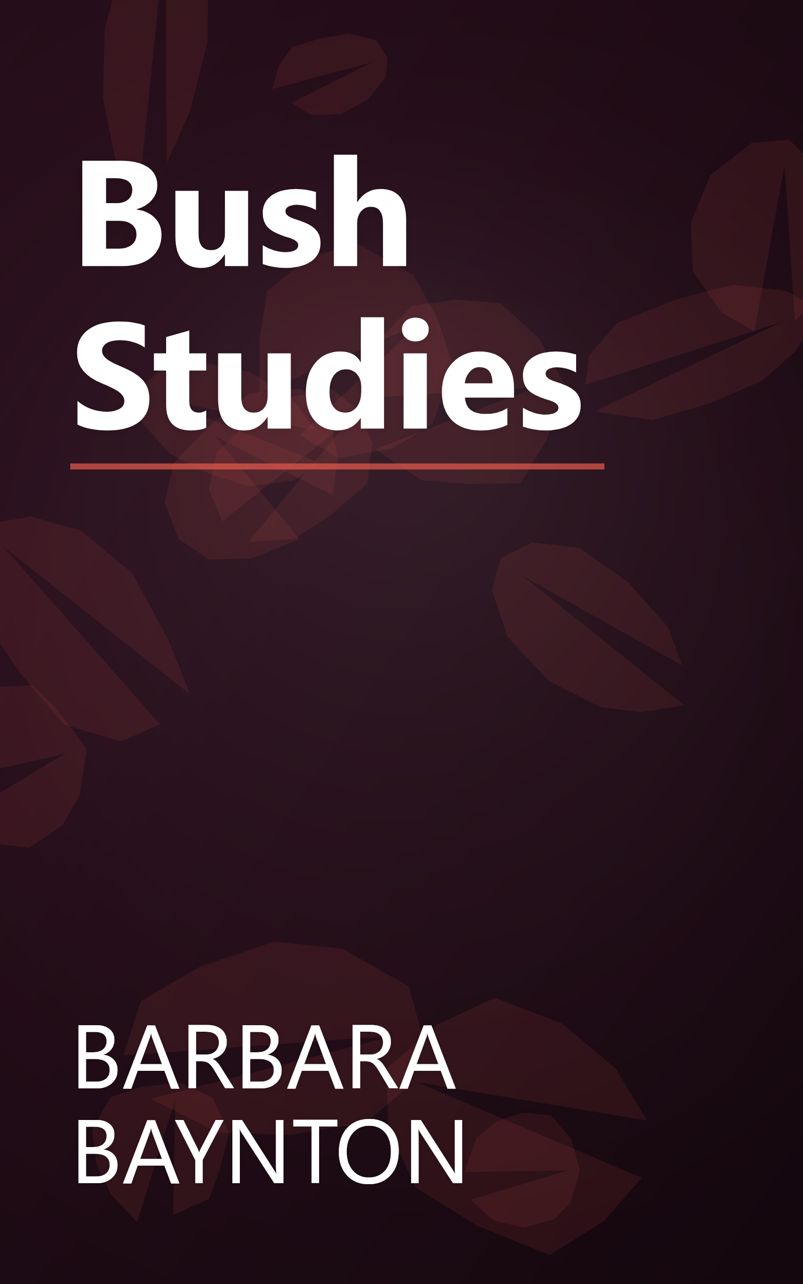 Bush Studies book cover