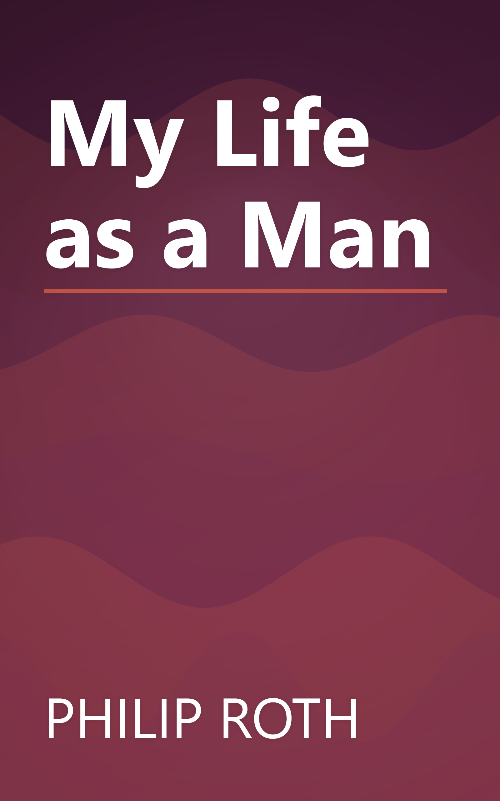 My Life as a Man book cover