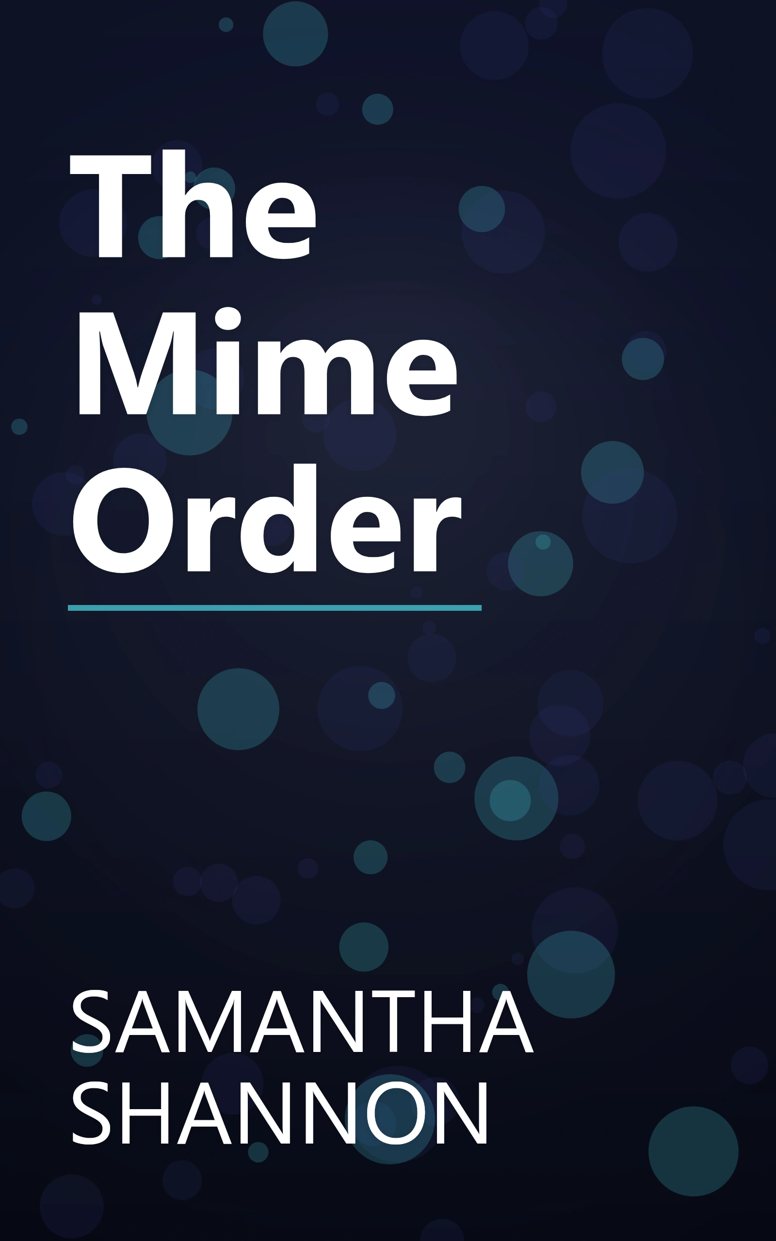 The Mime Order book cover