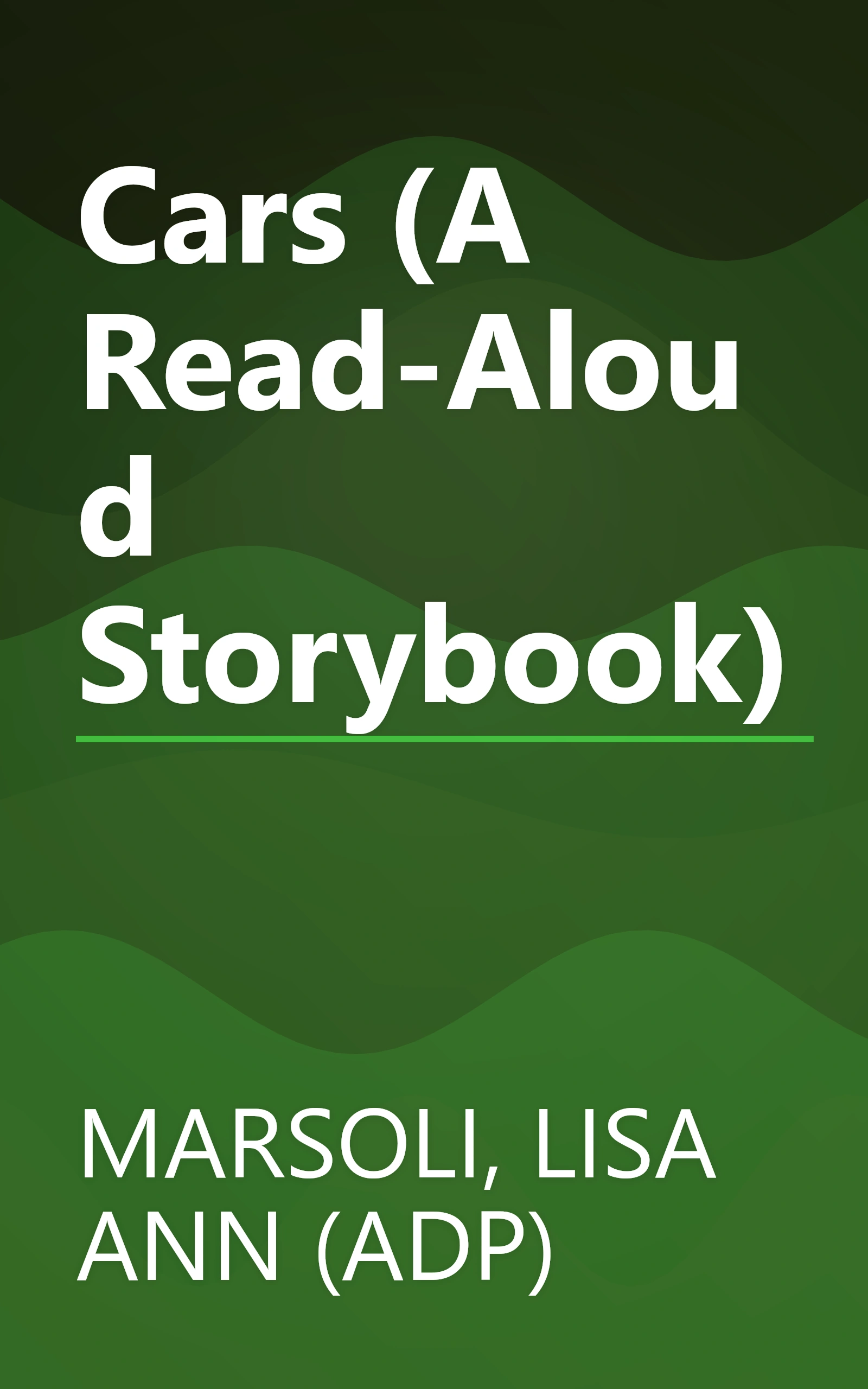 Cars (A Read-Aloud Storybook) book cover