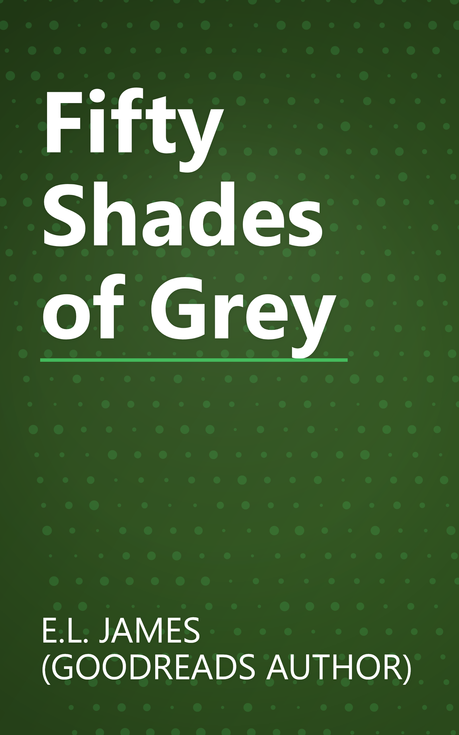 Fifty Shades of Grey book cover