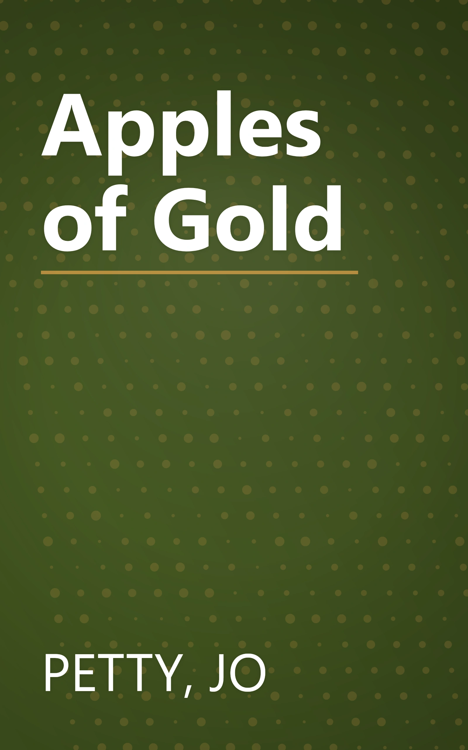 Apples of Gold book cover