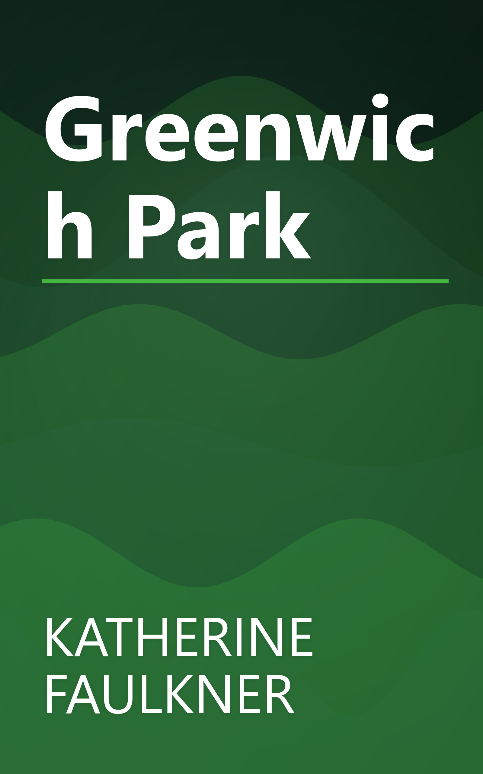 Greenwich Park book cover