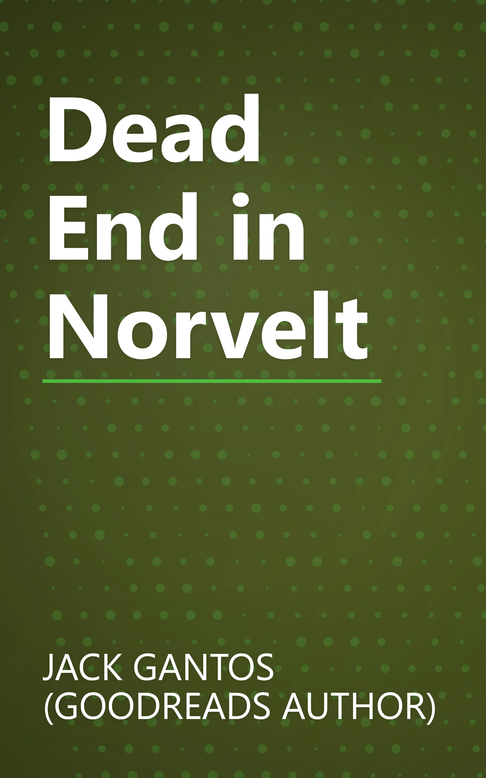 Dead End in Norvelt book cover