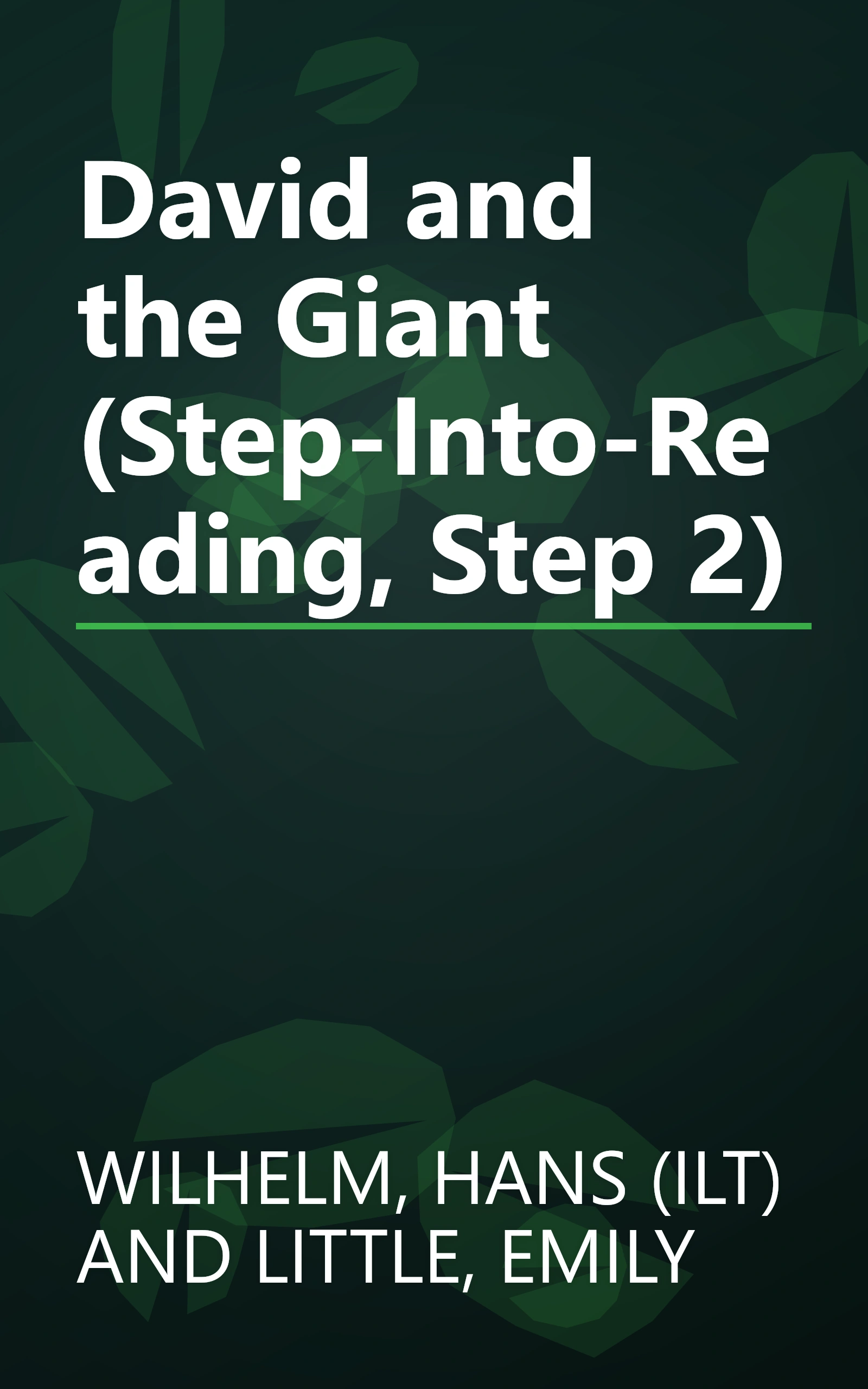 David and the Giant (Step-Into-Reading, Step 2) book cover