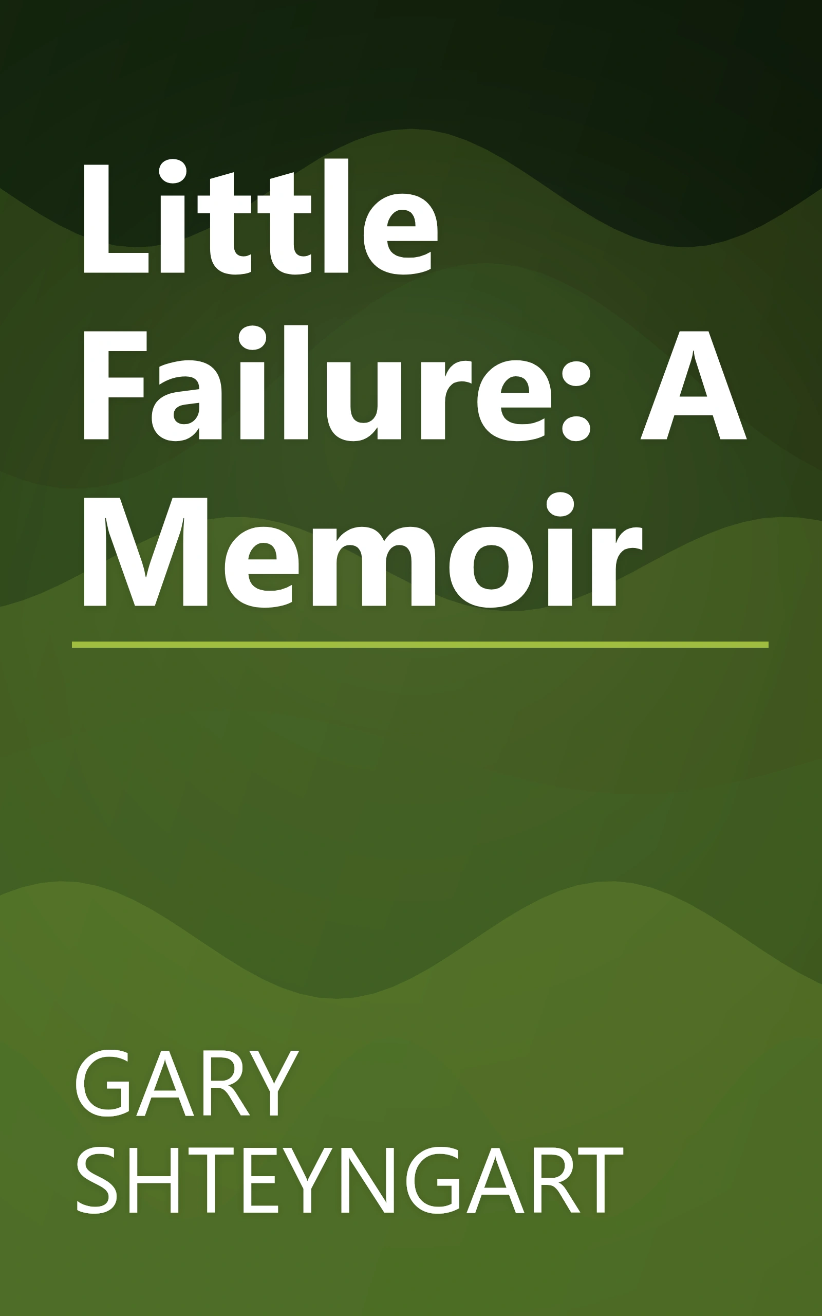 Little Failure: A Memoir book cover