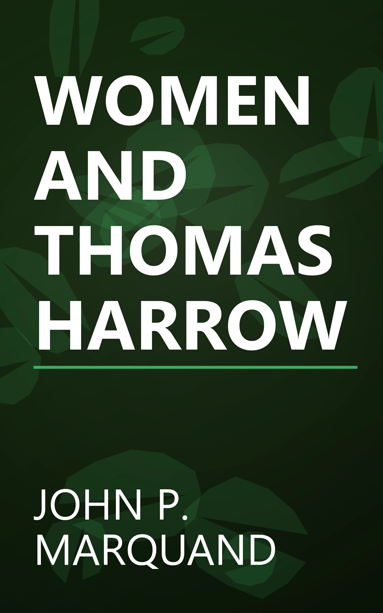 WOMEN AND THOMAS HARROW book cover